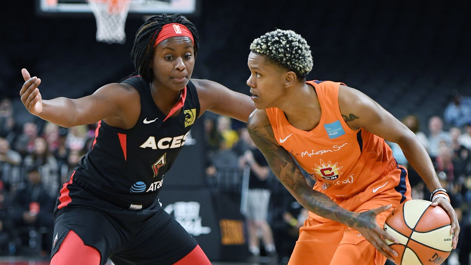 WNBA: Courtney Williams leads Connecticut Sun past the Las Vegas Aces ...