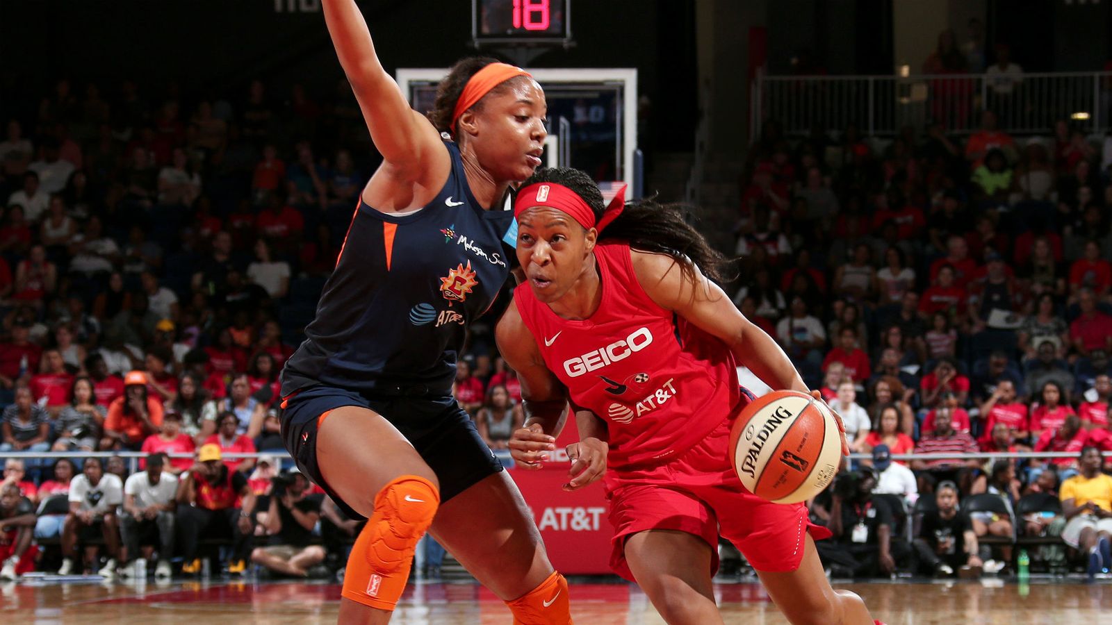 WNBA: Sun 59-102 Mystics | NBA News | Sky Sports