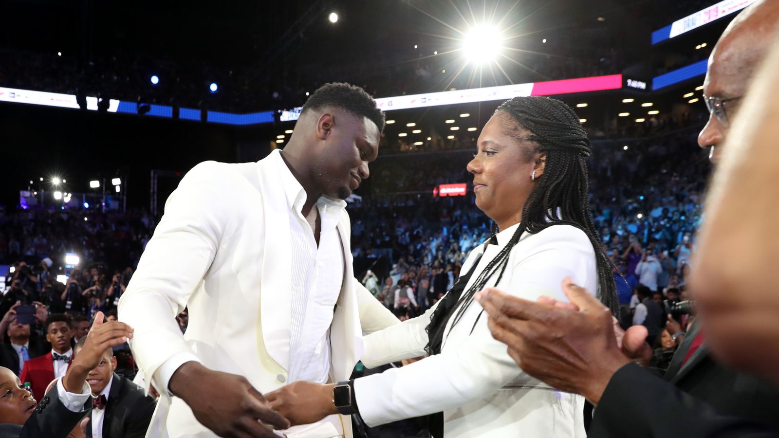 Top pick Zion Williamson attributes NBA Draft tears to love of ...