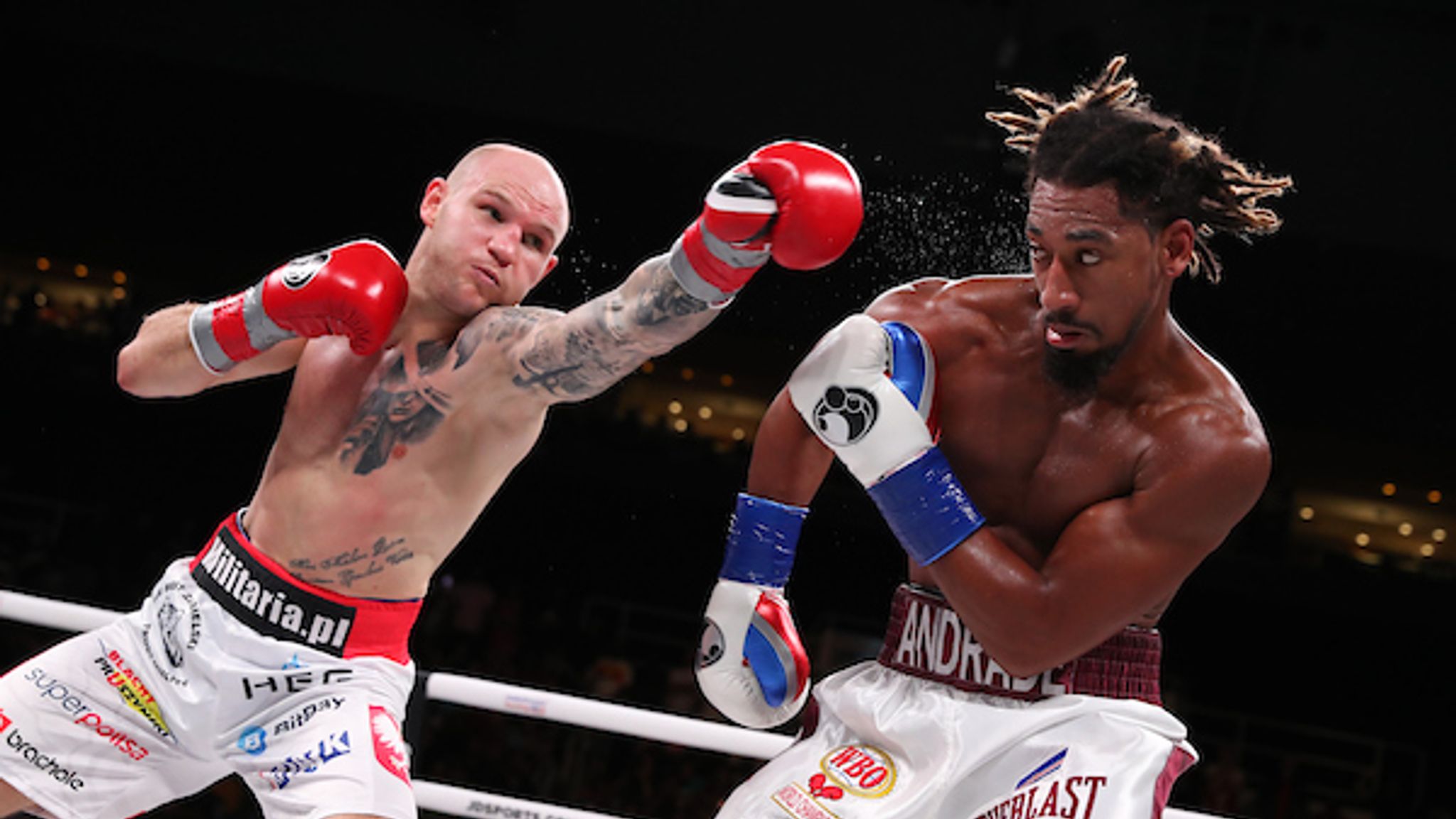 Andrade vs Sulecki: Demetrius Andrade dominates Maciej Sulecki | Boxing ...