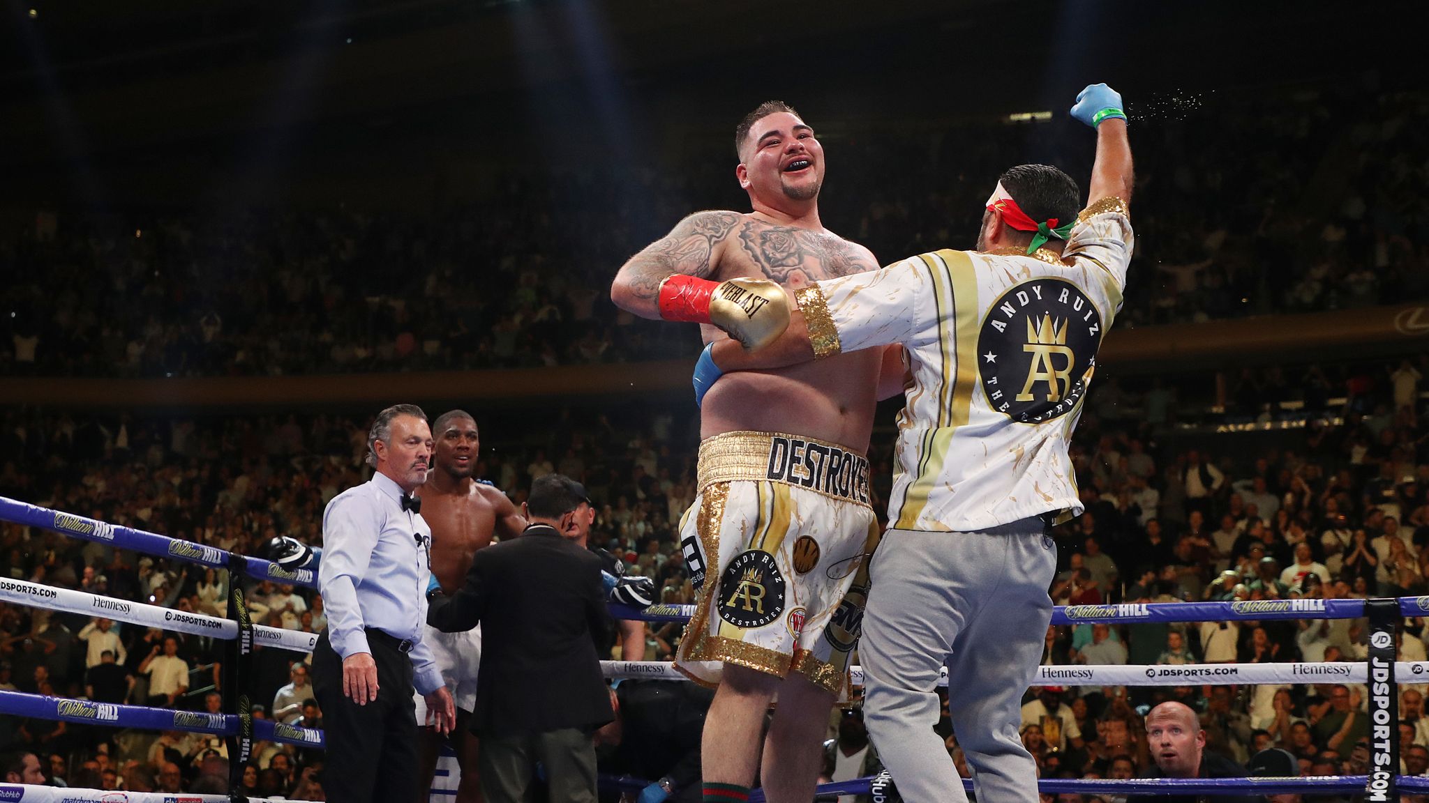 Joshua vs Ruiz Jr: Anthony Joshua beaten by Andy Ruiz Jr in stunning ...