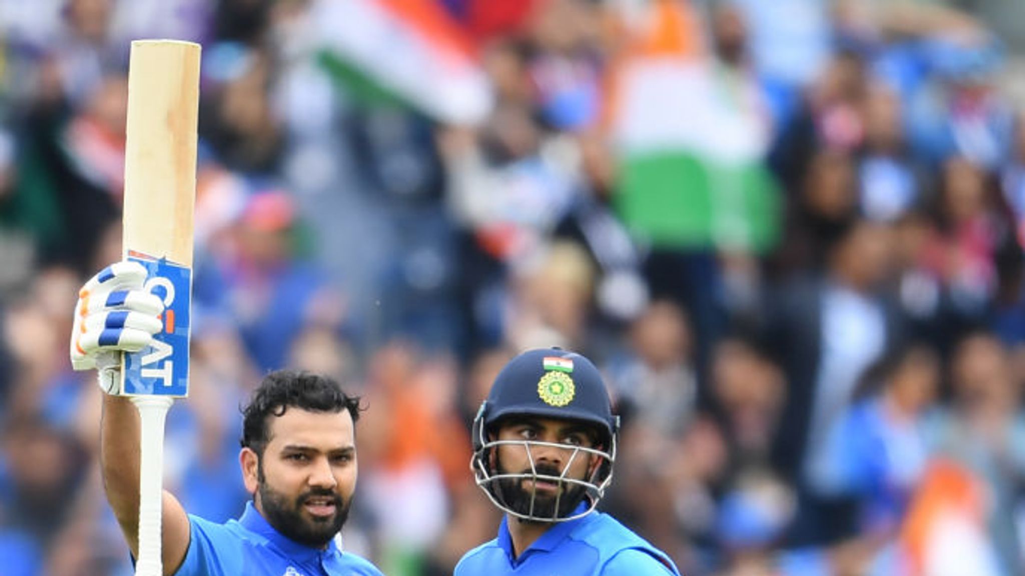 Rohit Sharma's swashbuckling 140 leads India to emphatic 89-run (DLS ...