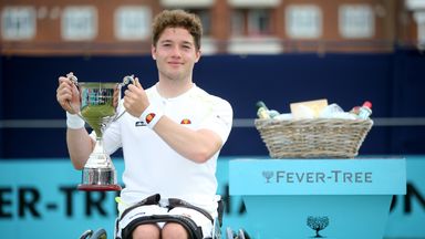 Alfie Hewett wins wheelchair singles title at Queen's Club | Tennis ...