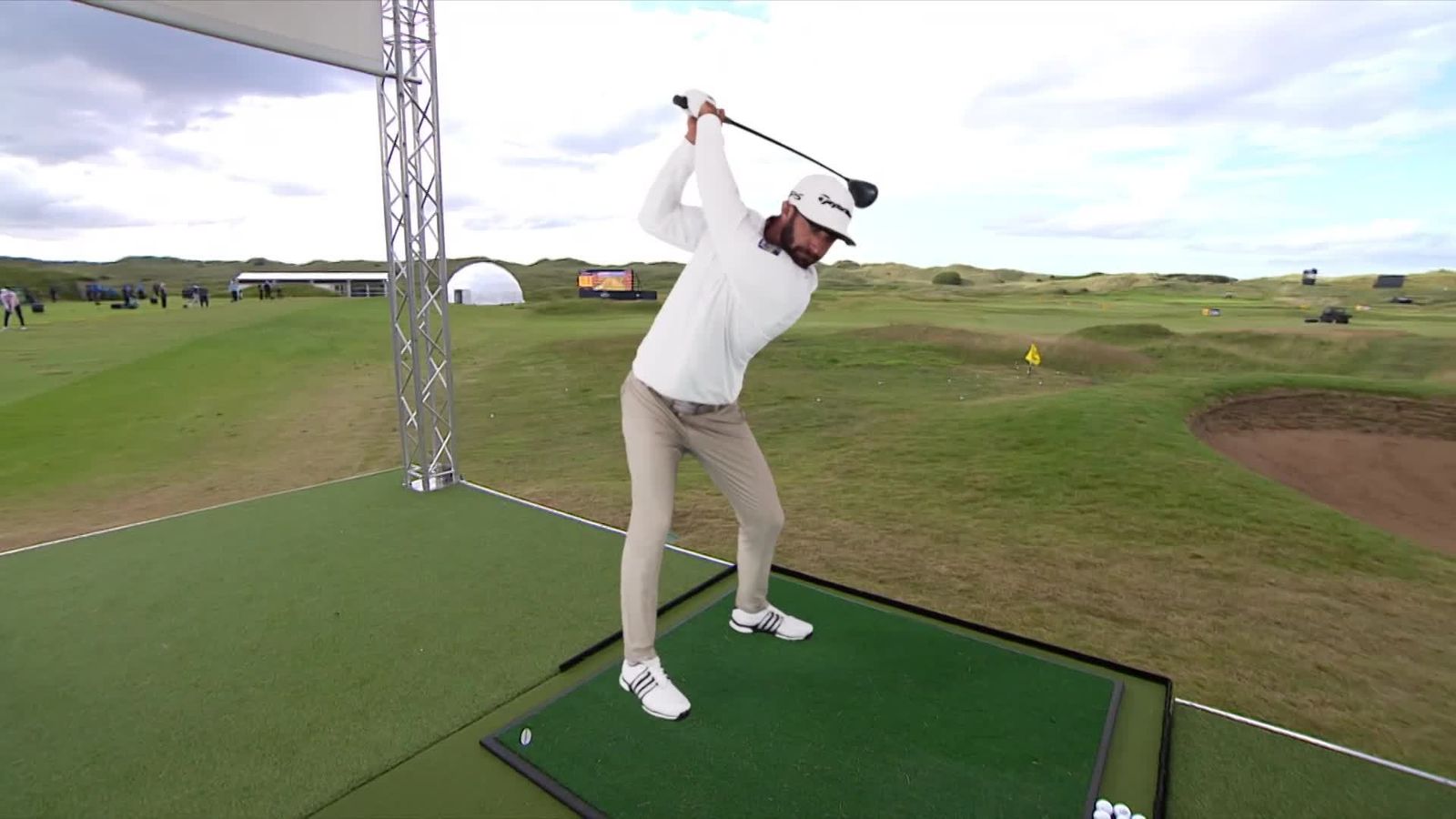 Dustin's drive from all angles | Golf News | Sky Sports