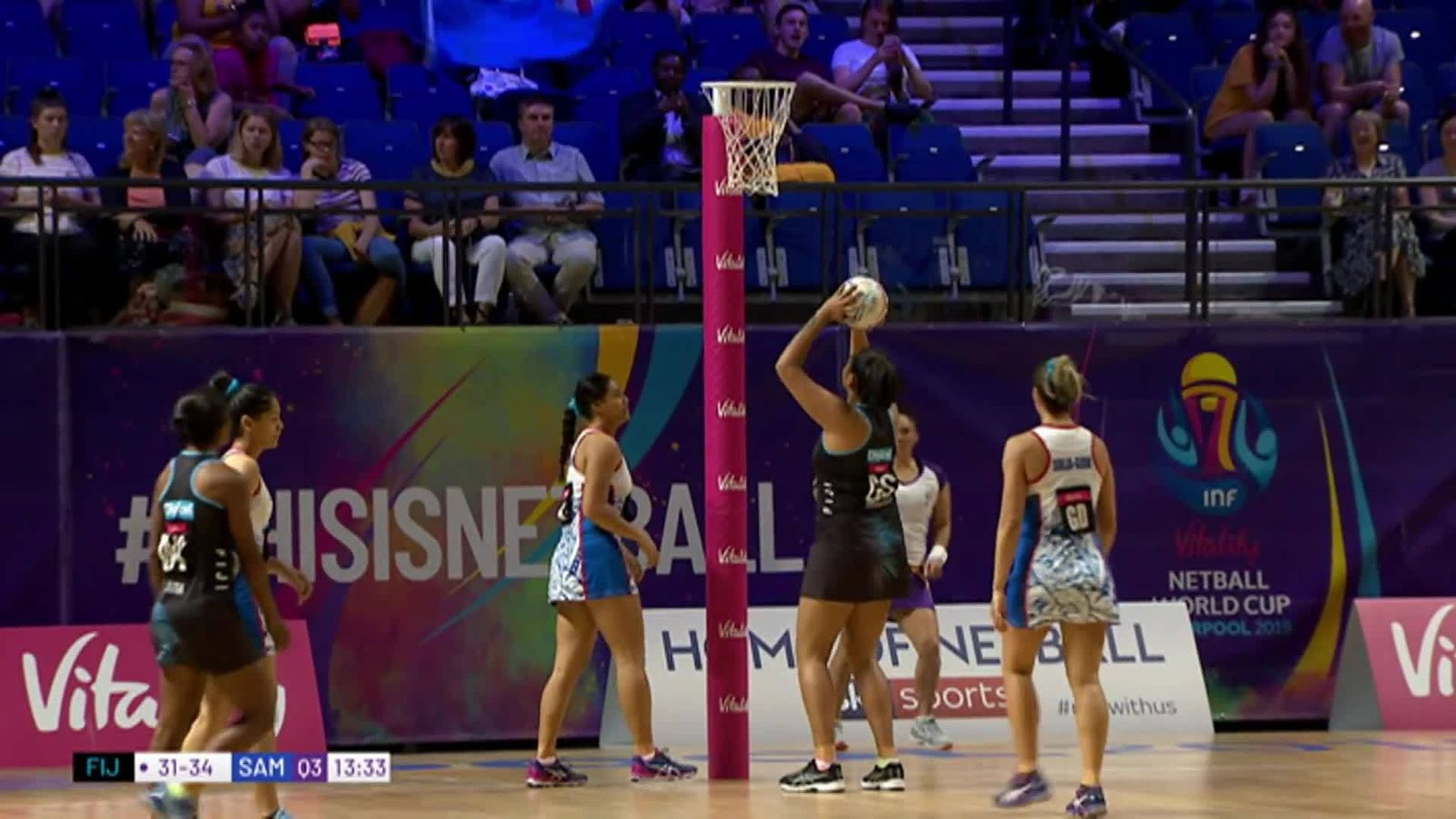 Fiji 54-55 Samoa | Netball News | Sky Sports