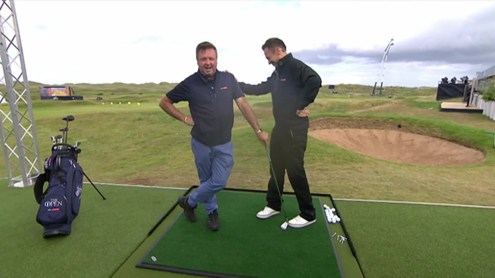 Radar's Open Zone shank | Golf News | Sky Sports