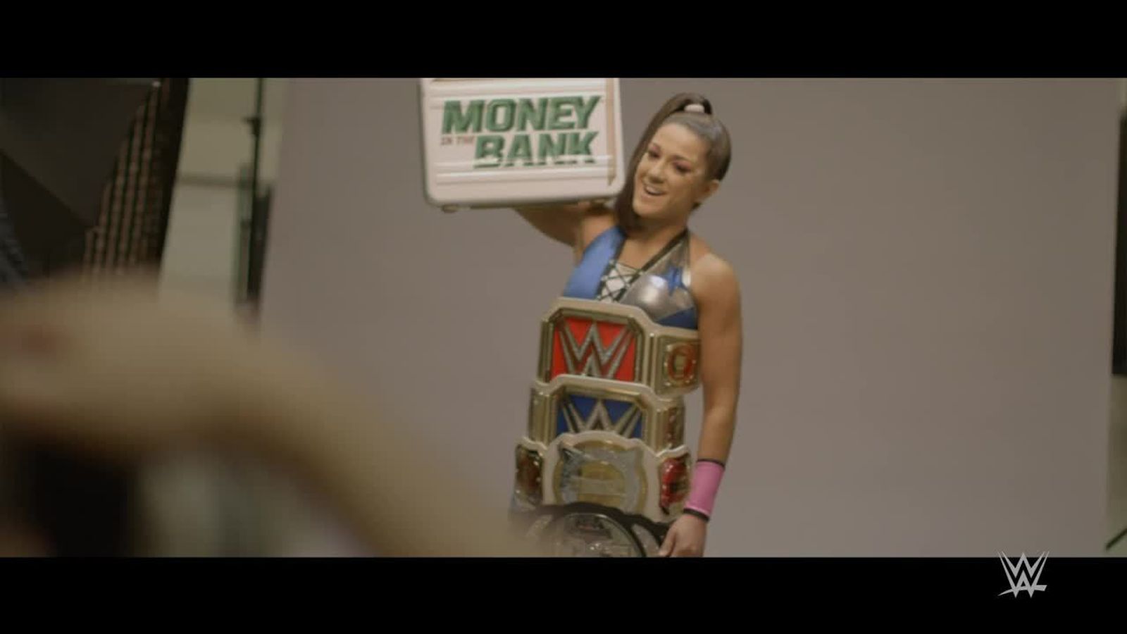 Behind the scenes with Bayley | Sky Sports