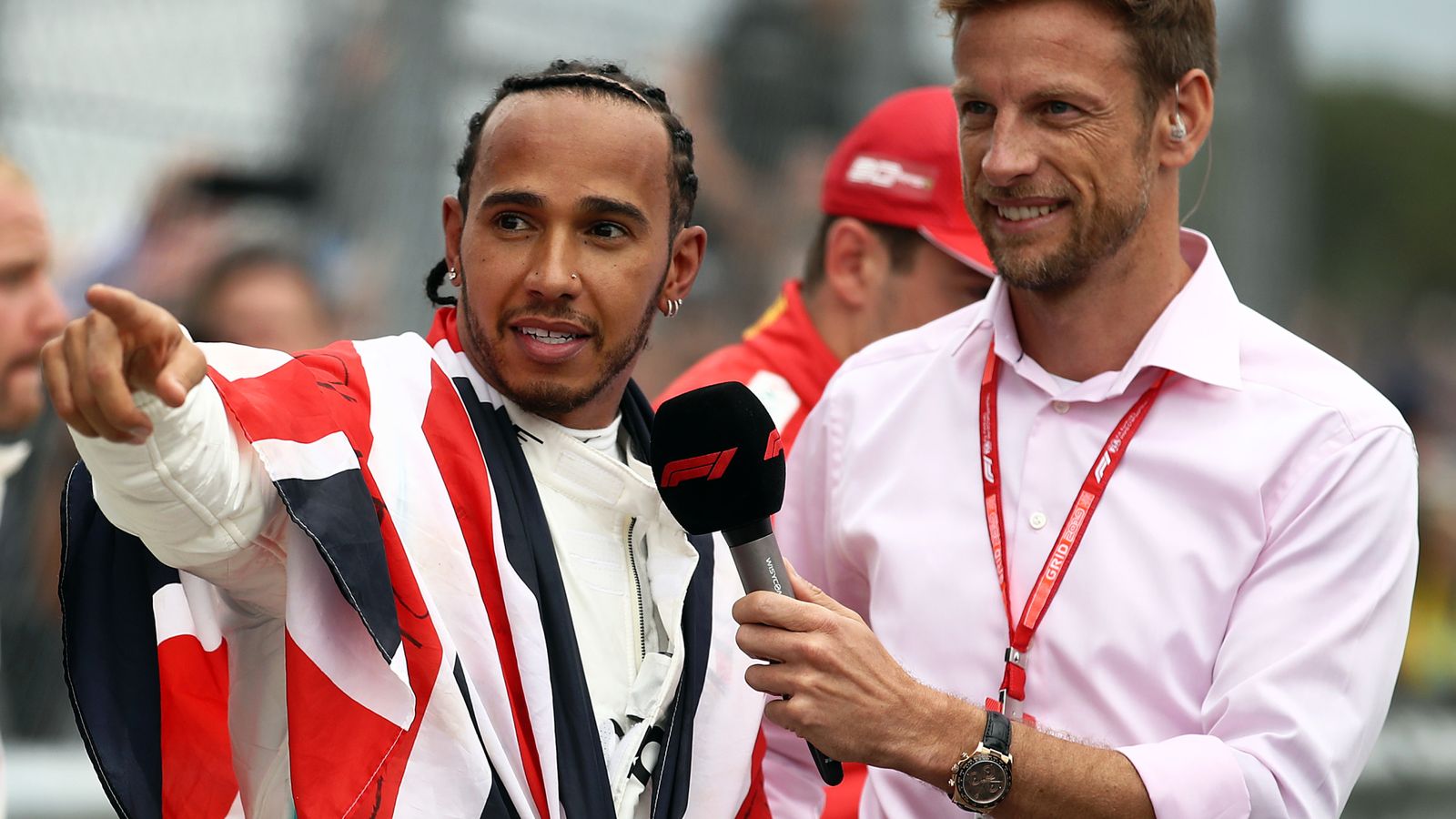 British GP: Jenson Button, Sky F1 team and Lewis Hamilton hail race ...