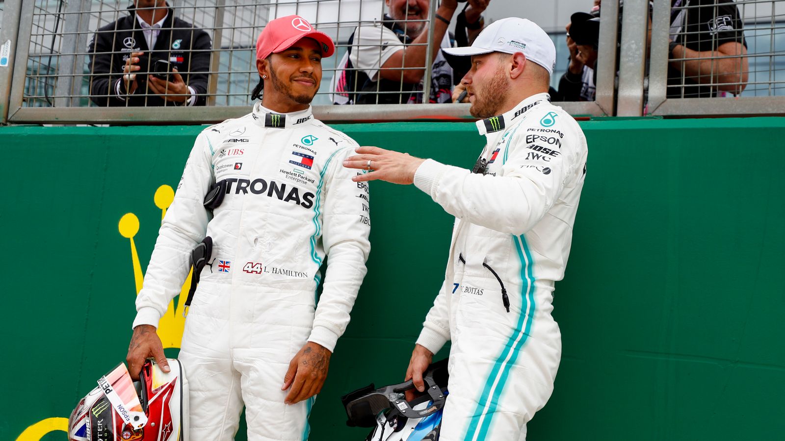 Lewis Hamilton beaten by Valtteri Bottas to British GP pole position ...