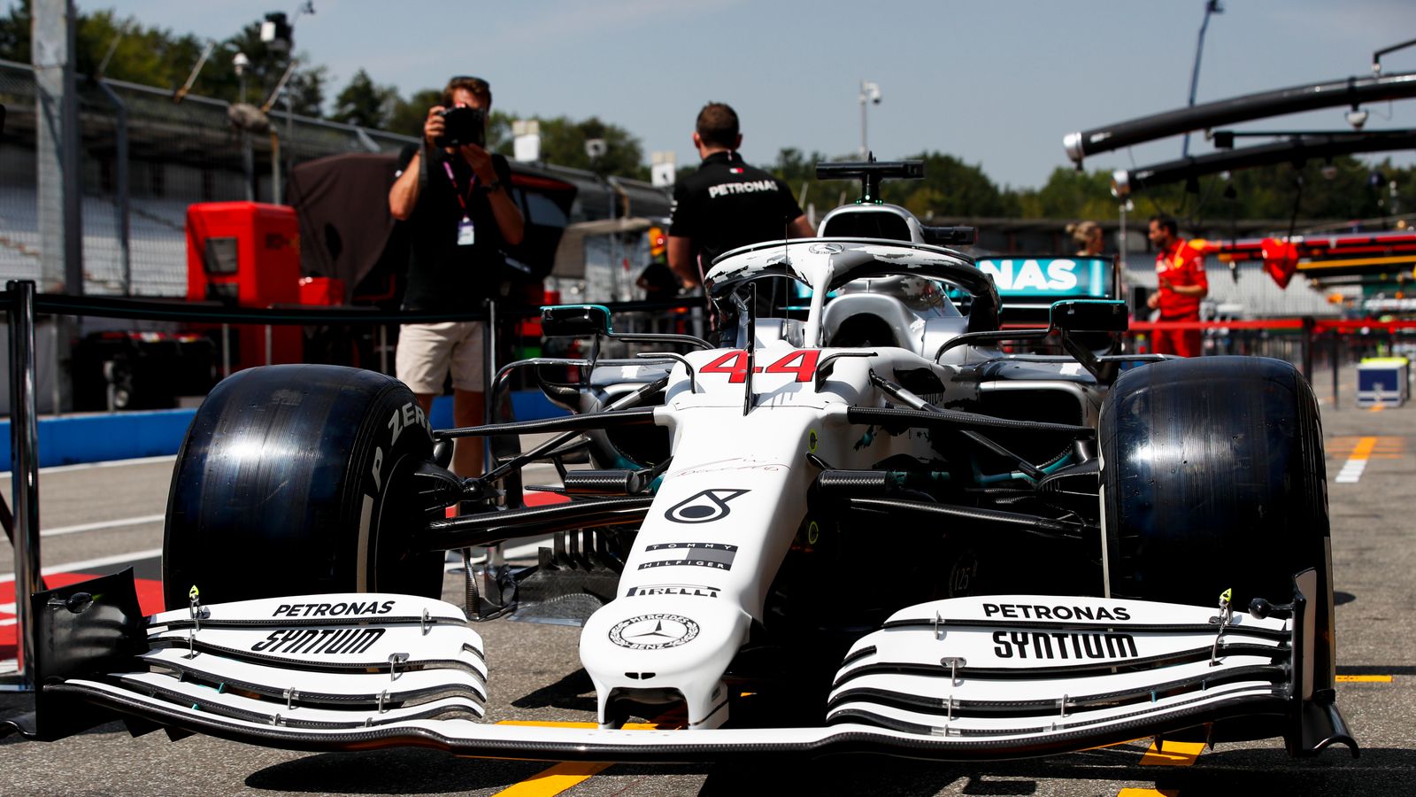 Mercedes go white for German GP with special retro F1 livery | F1 News ...