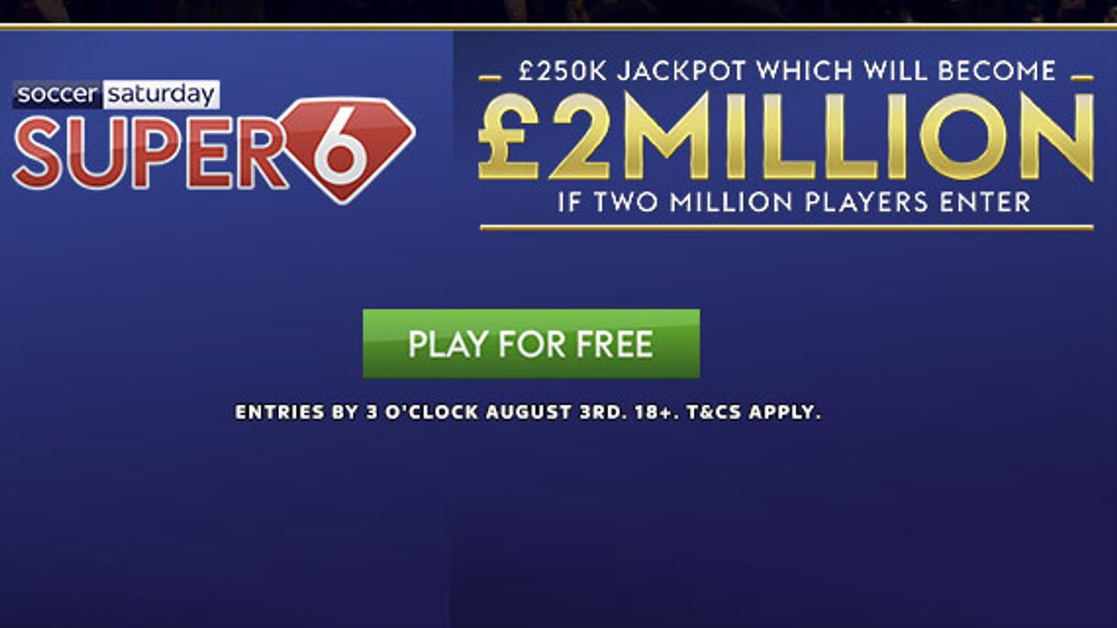 Leicester man wins Super 6's £250k jackpot | Football News | Sky Sports