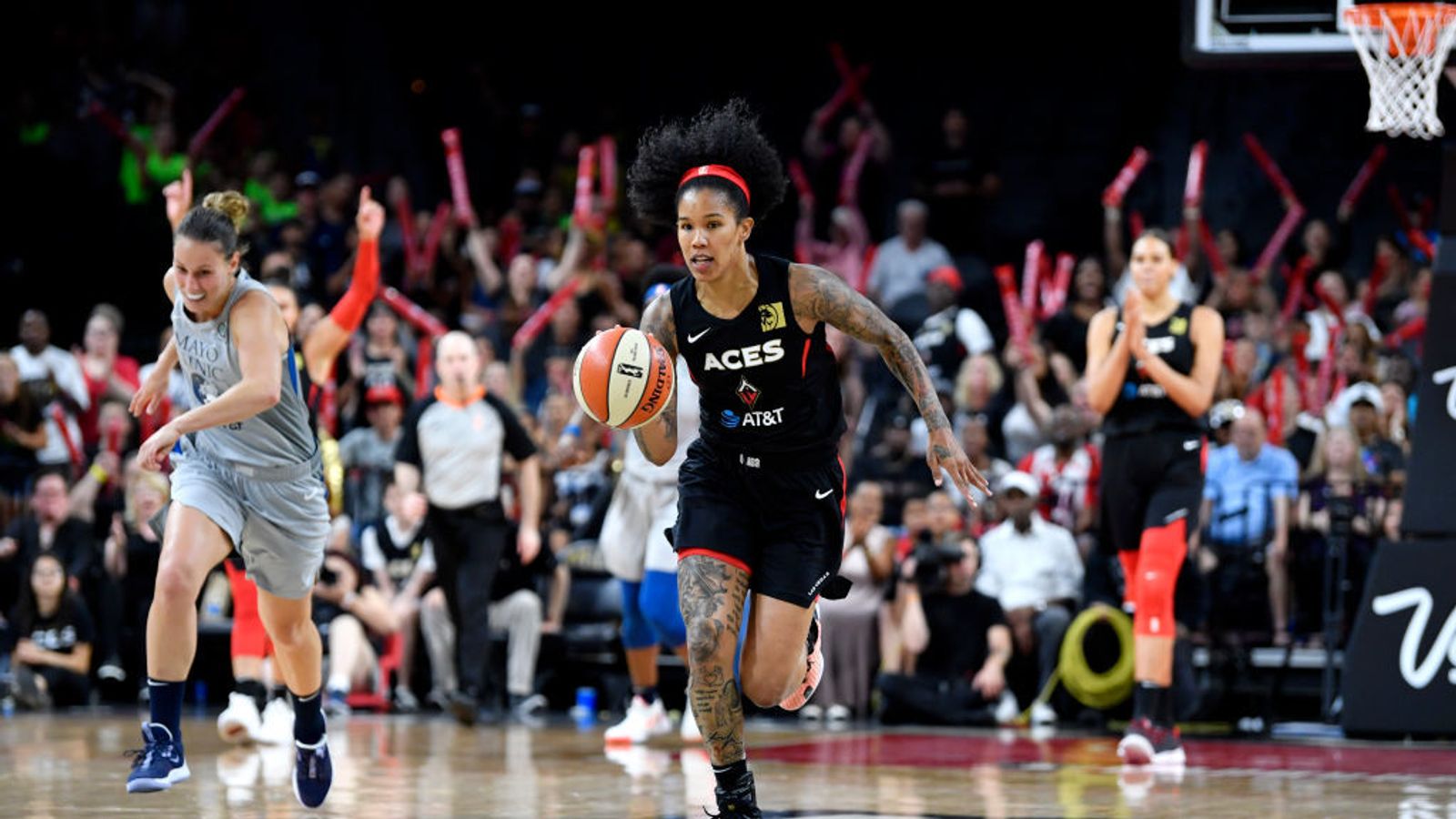 WNBA: Lynx 74-79 Aces | NBA News | Sky Sports