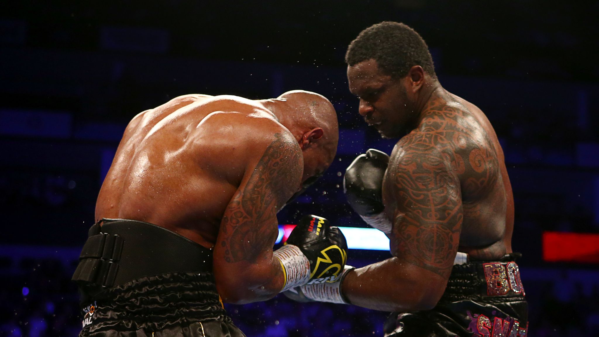 Whyte vs Rivas: Rugged Dillian Whyte survives knockdown to out-battle ...