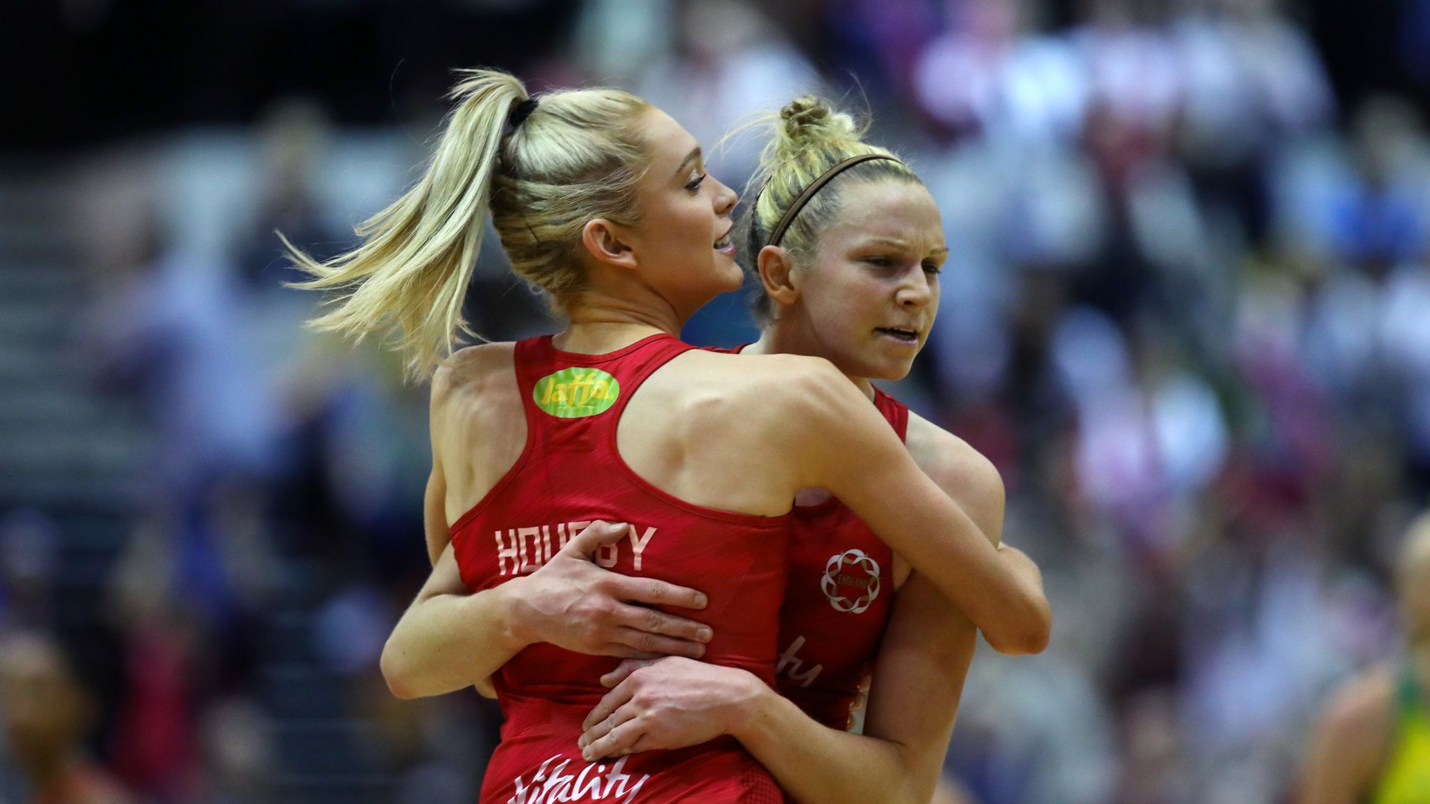 Helen Housby and Jo Harten are England's Netball World Cup shooting ...