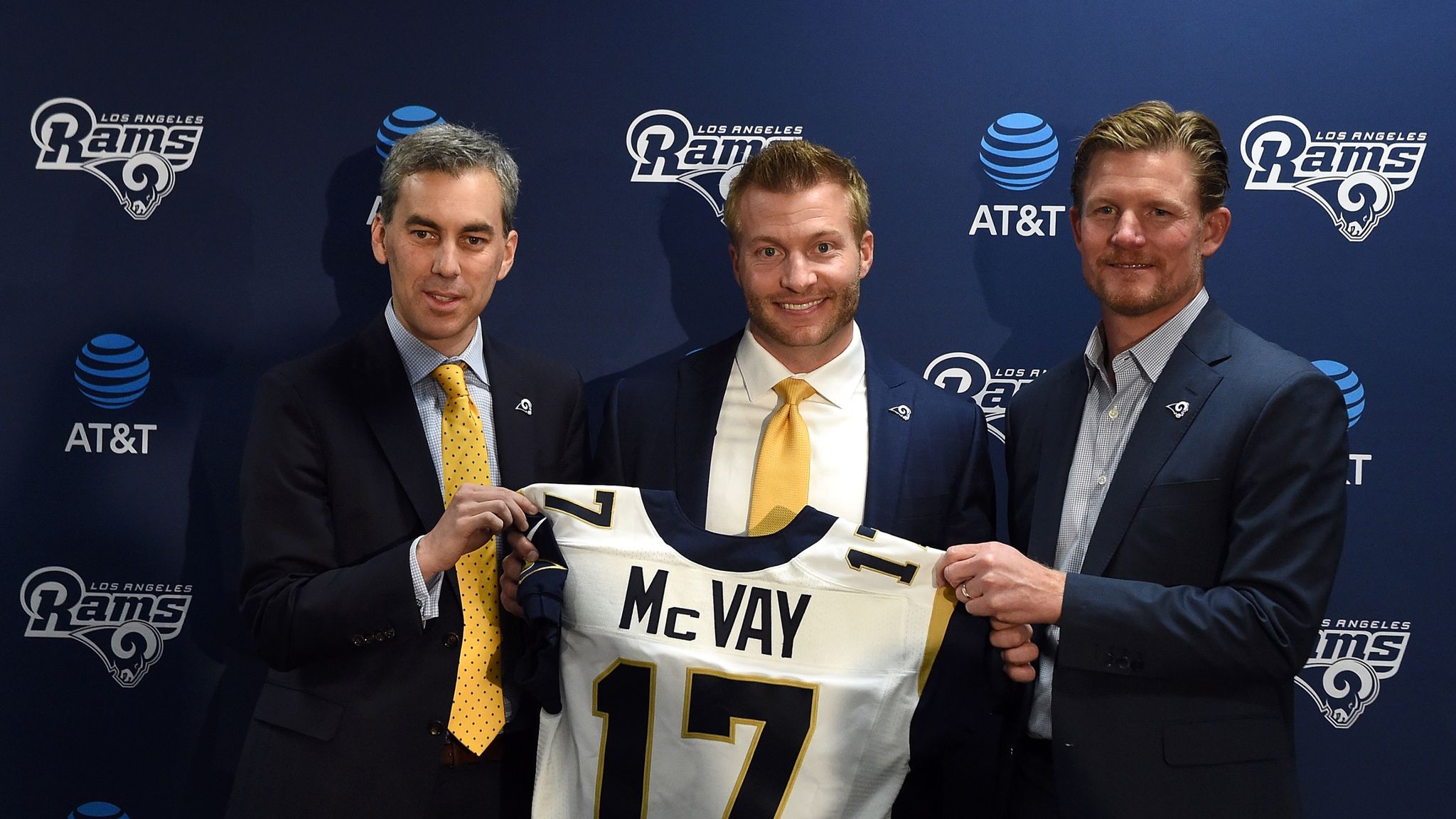 LA Rams: Head coach Sean McVay and general manager Les Snead sign new ...