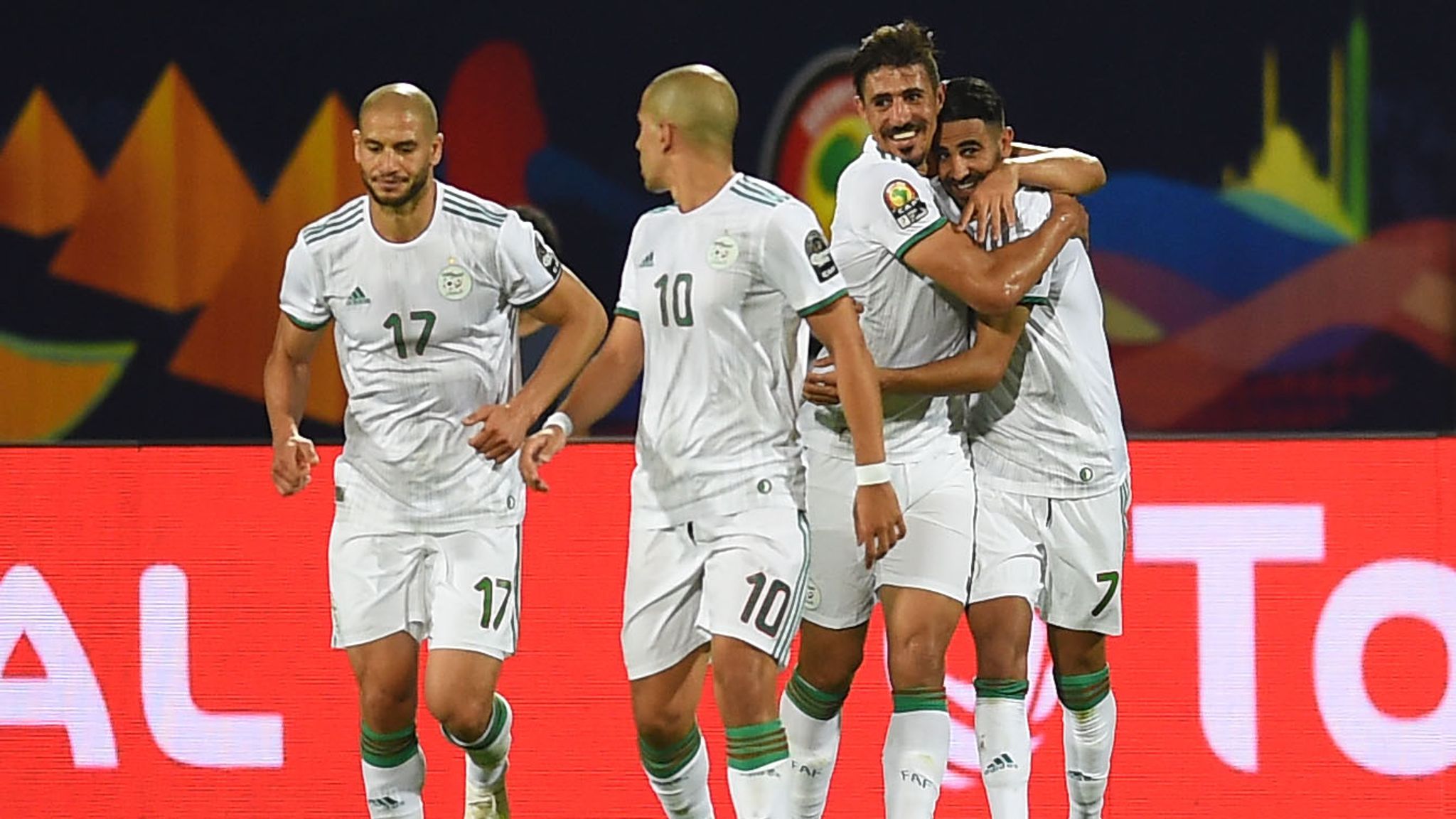 Riyad Mahrez scores as Algeria beat Guinea to reach Africa Cup of ...