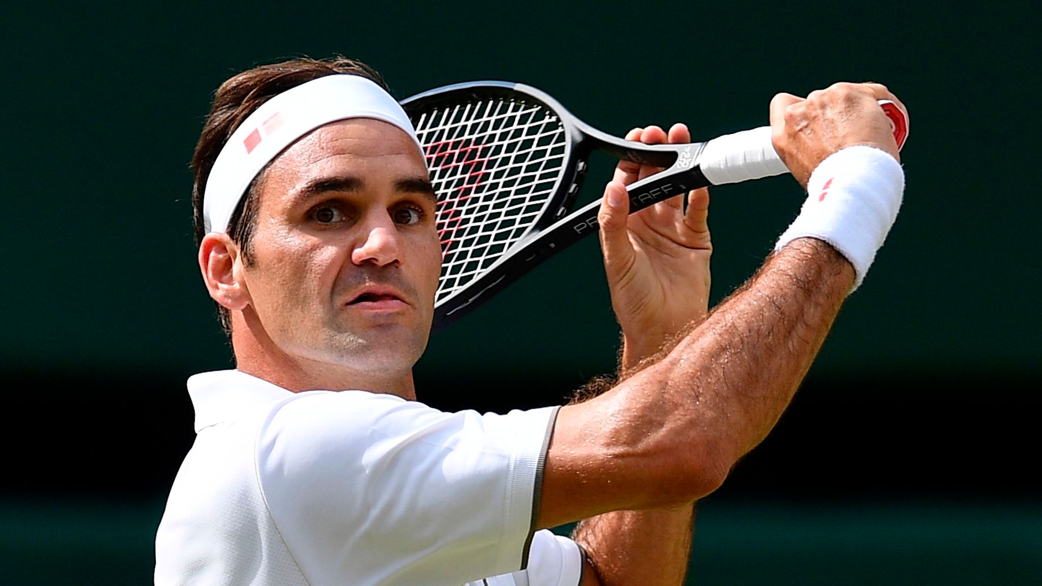 Roger Federer and Rafael Nadal meet for a place in the Wimbledon final ...