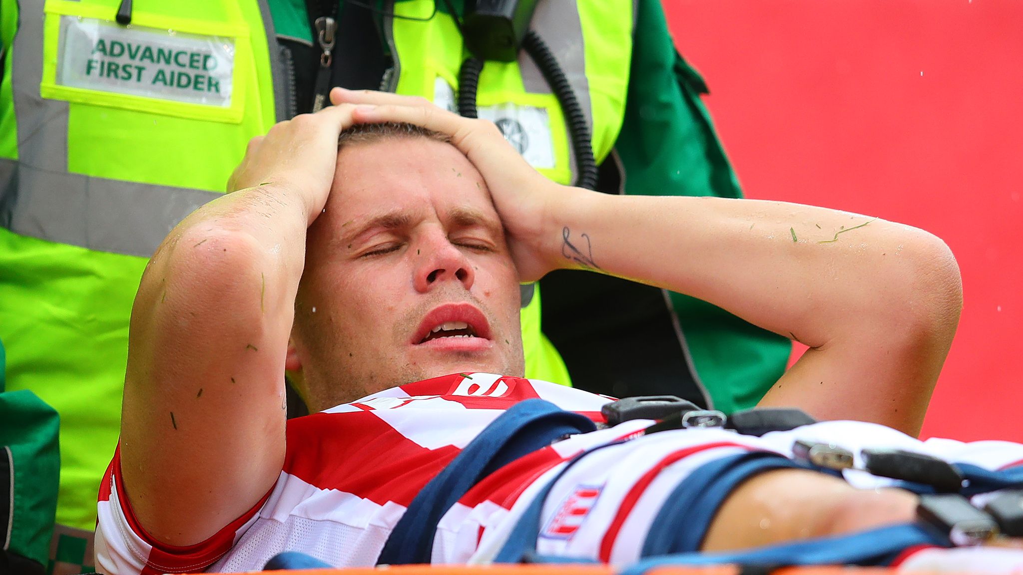 Ryan Shawcross suffers horror ankle injury in Stoke friendly | Football ...