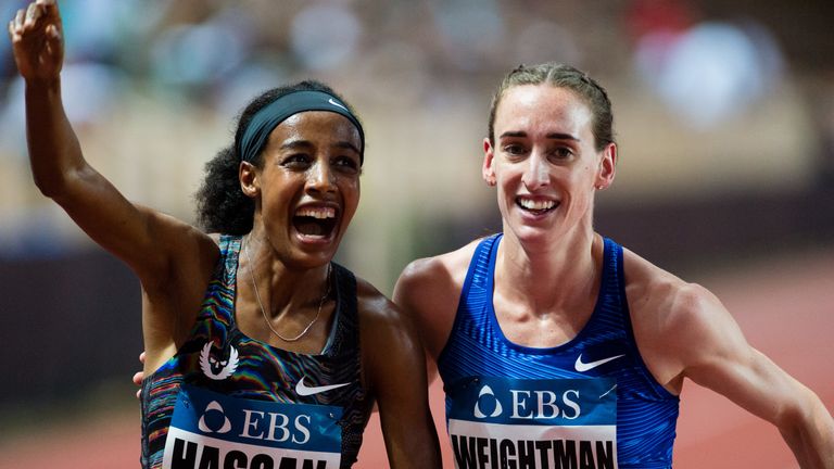 Sifan Hassan breaks world mile world record in Monaco | Athletics News ...