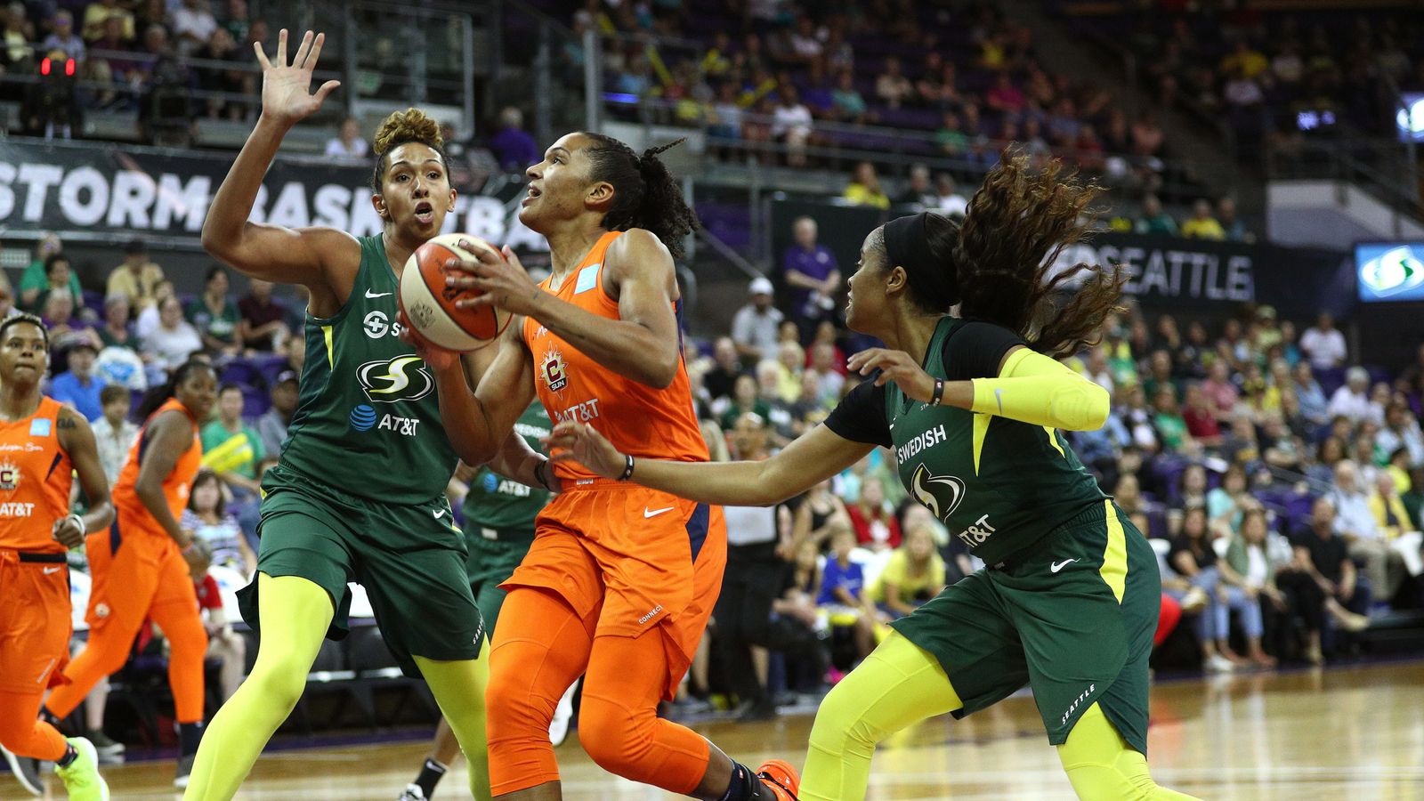 WNBA: Sun 89-70 Storm | NBA News | Sky Sports