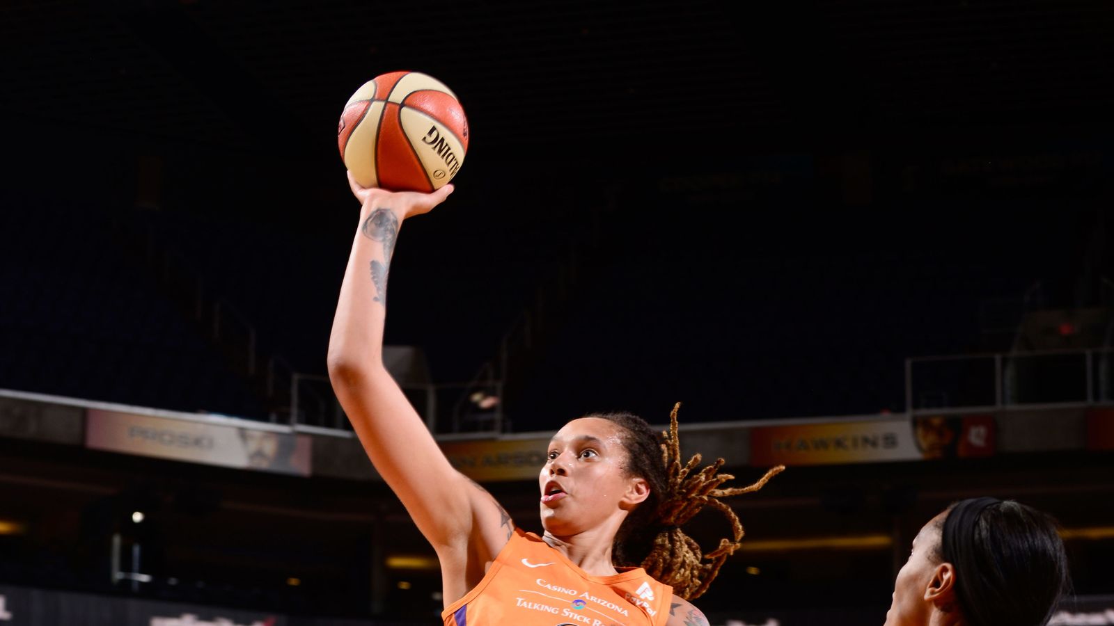 WNBA: Brittney Griner shines as Phoenix Mercury stun Washington Mystics ...