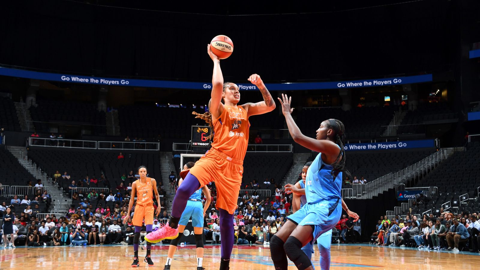 WNBA: Mercury 65-58 Dream | NBA News | Sky Sports