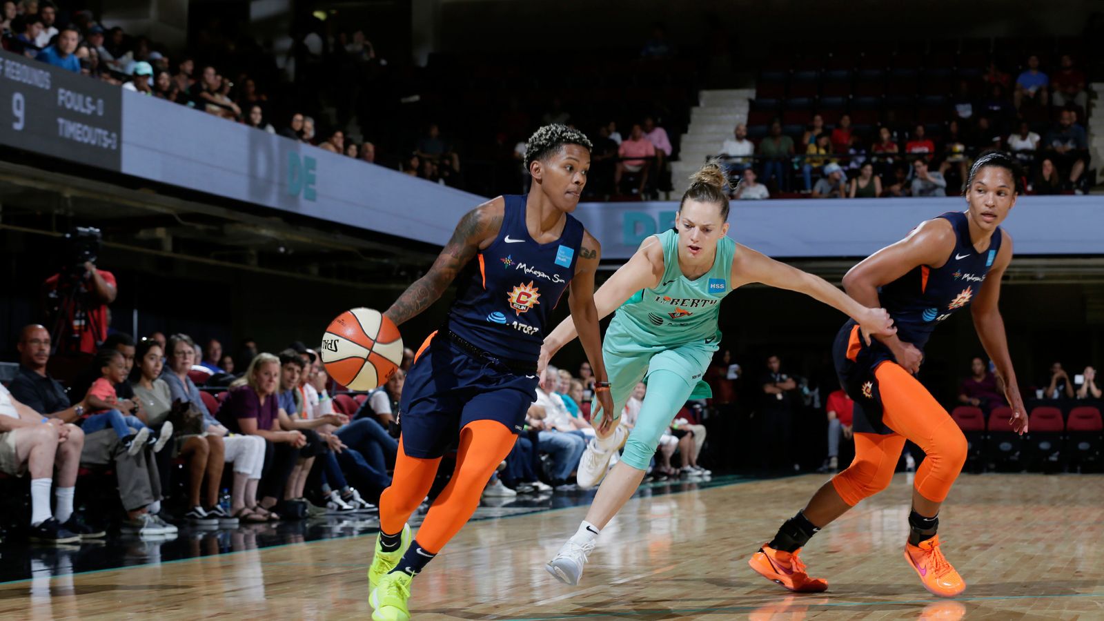 Courtney Williams scores 26 points as Connecticut Sun defeat New York ...