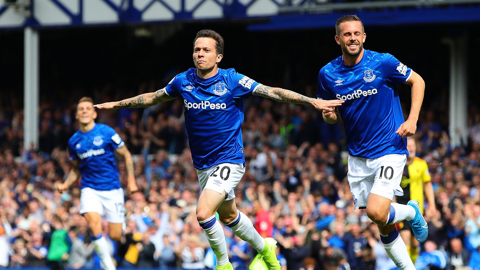 Everton 1-0 Watford: Bernard first-half strike fires hosts to first win ...