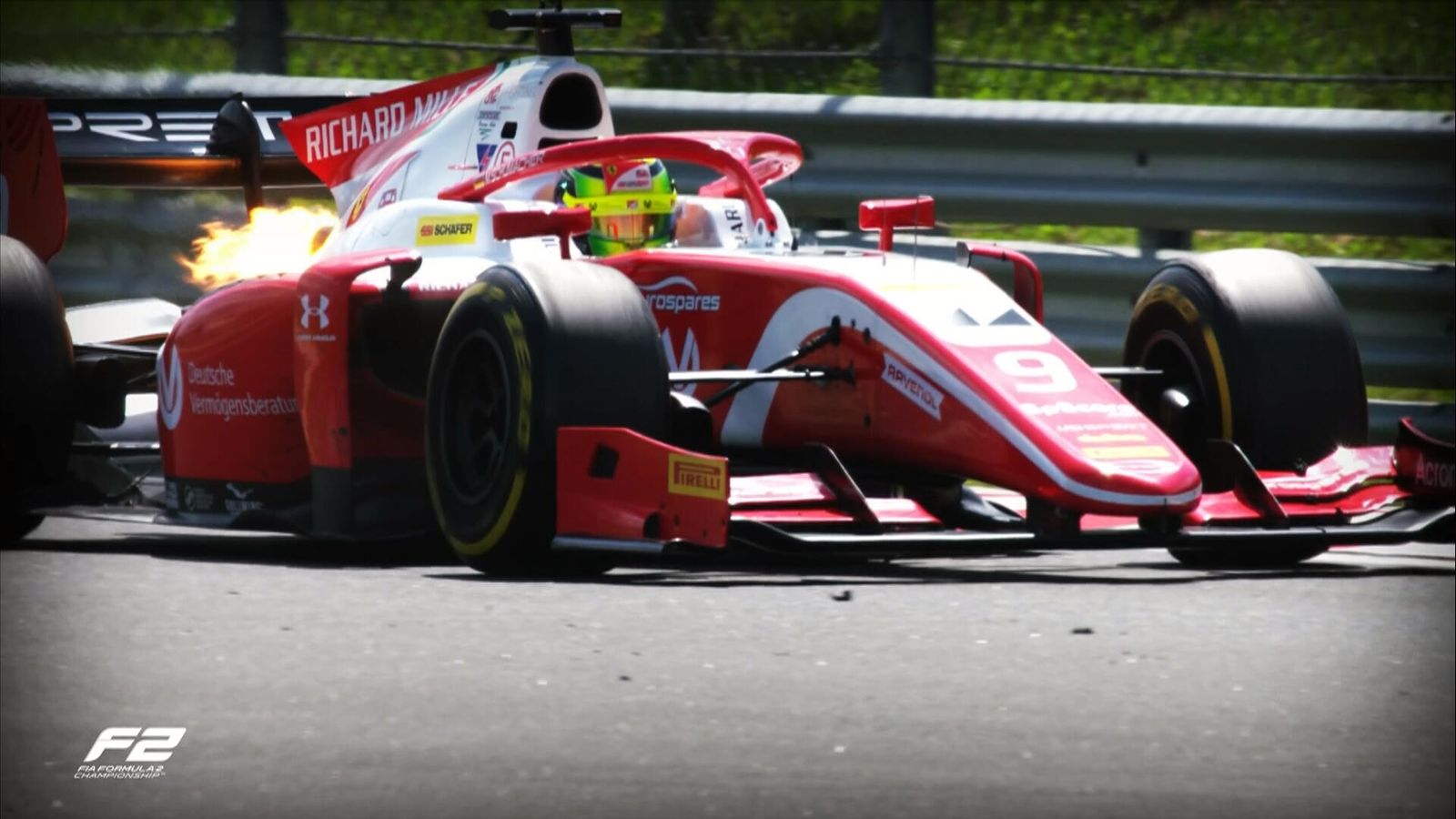 Mick Schumacher claims maiden F2 race win in Hungary | F1 News | Sky Sports