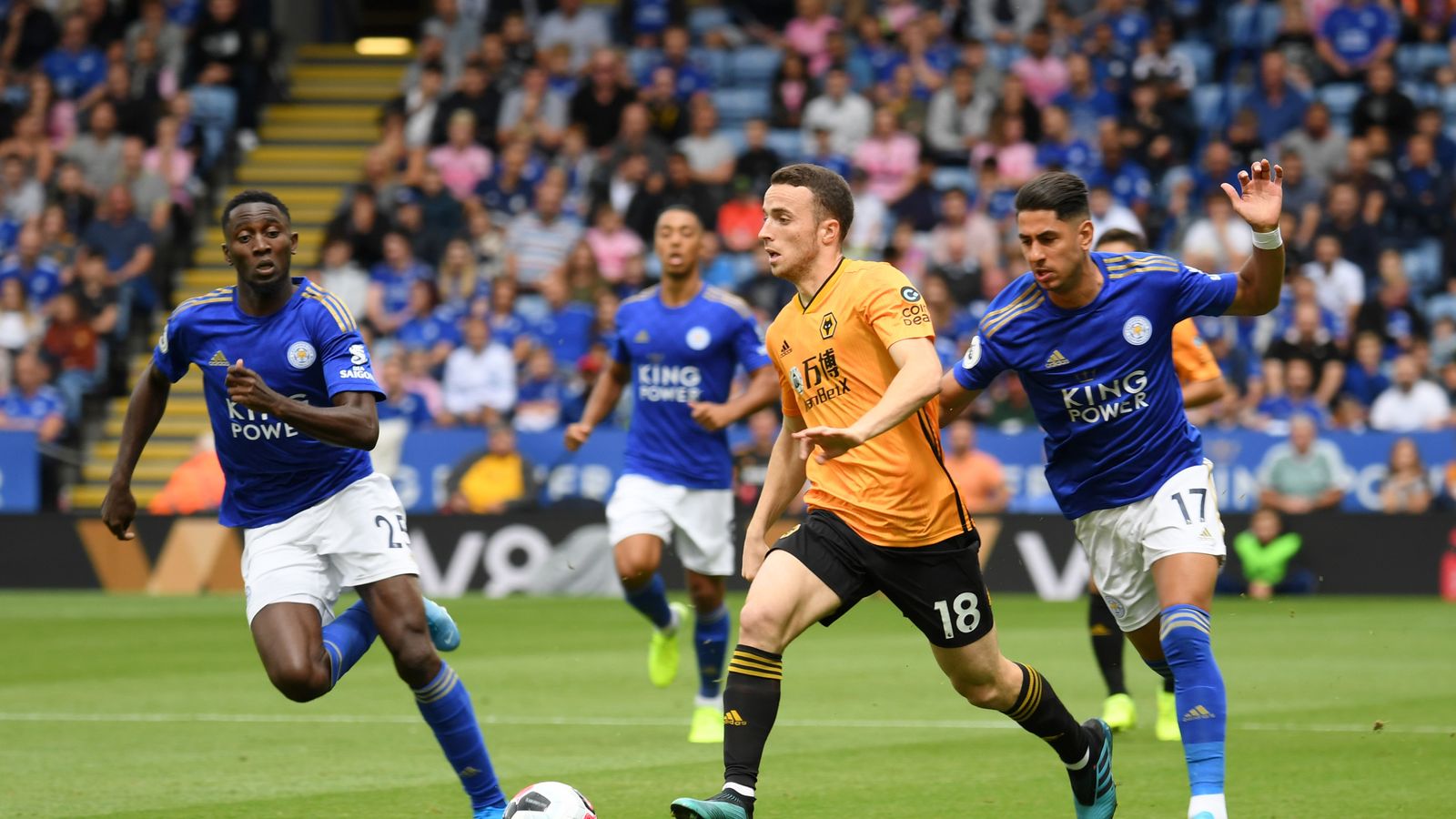 Leicester 0-0 Wolves: Leander Dendoncker goal ruled out by VAR in ...