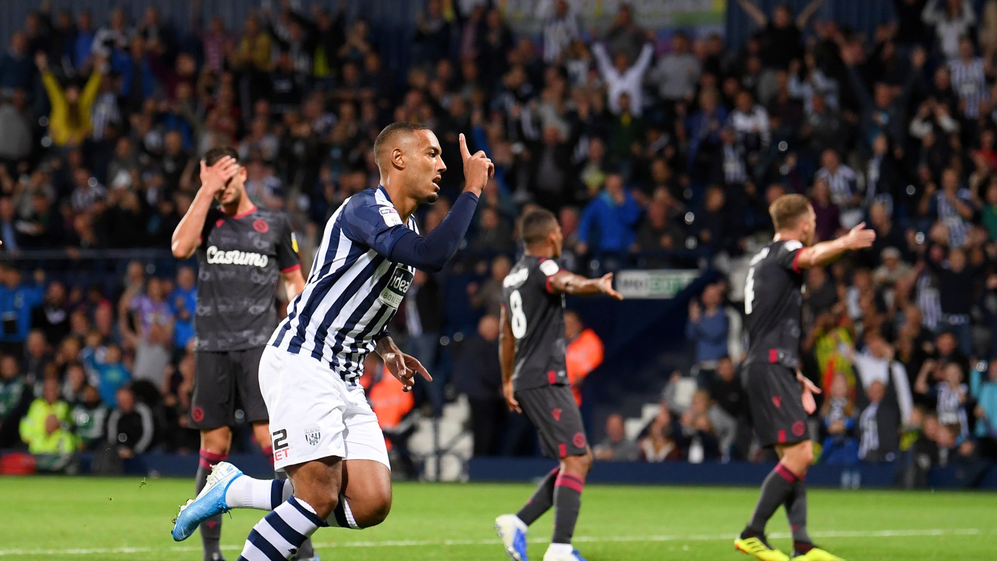West Brom 1-1 Reading: Kenneth Zohore penalty earns late point for ...