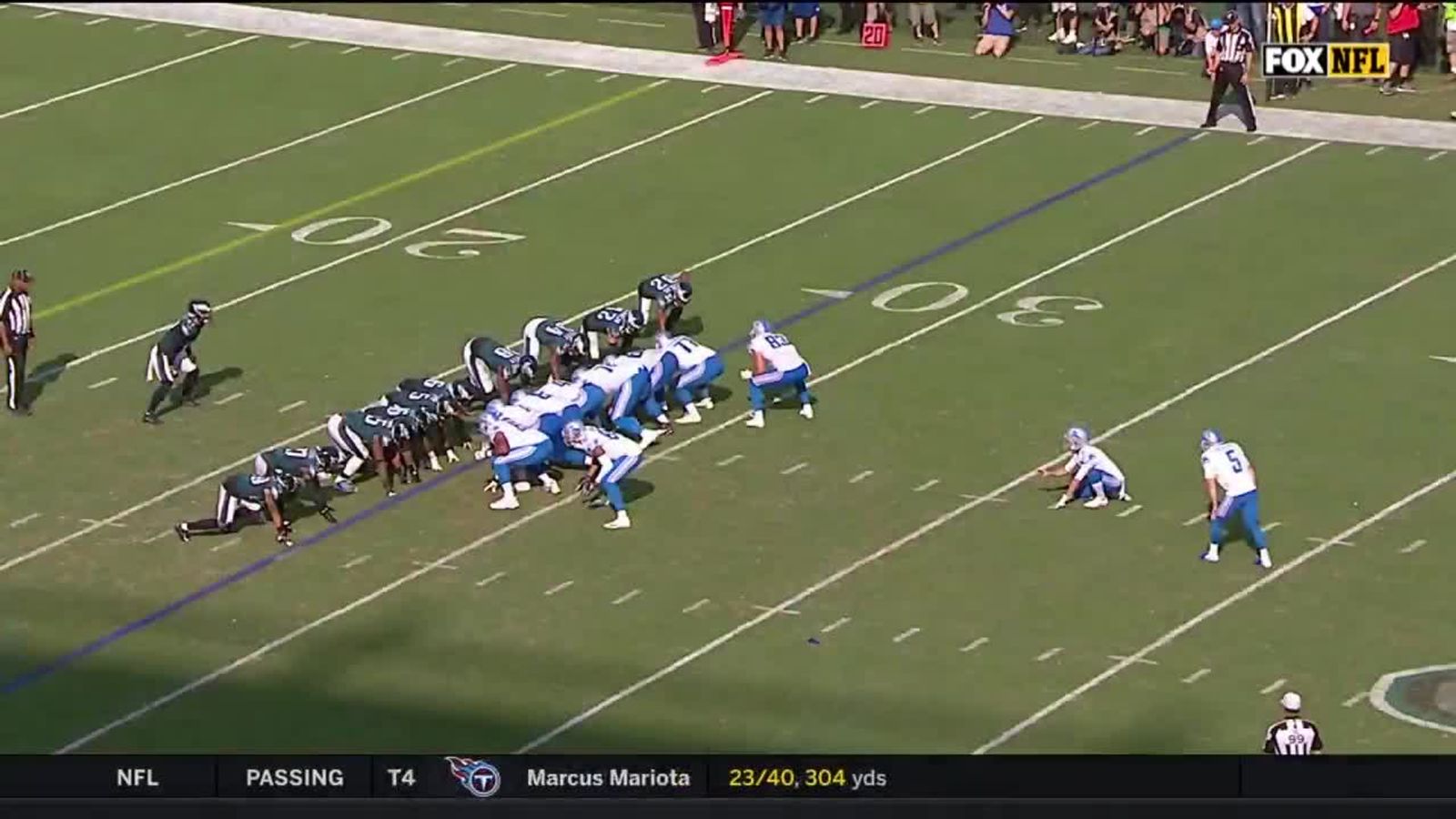 Eagles field-goal block | NFL News | Sky Sports