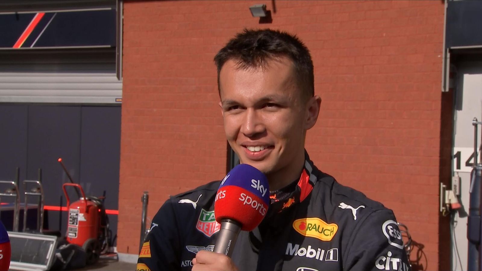 Albon explains epic overtakes | F1 News | Sky Sports