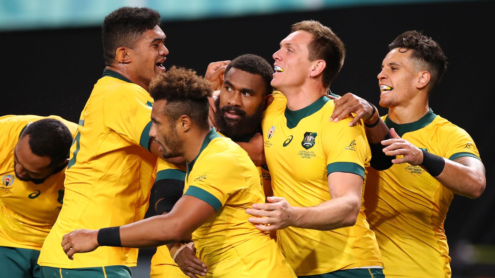 Australia 39-21 Fiji: Wallabies come back from nine points down in ...
