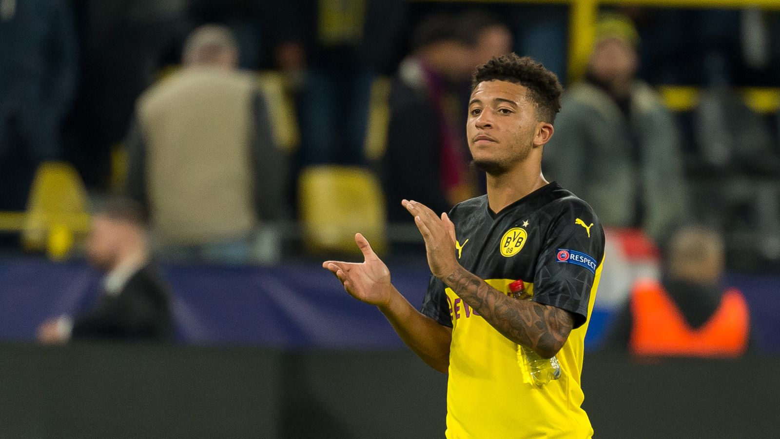 Jadon Sancho wants to win titles with Borussia Dortmund but says he ...