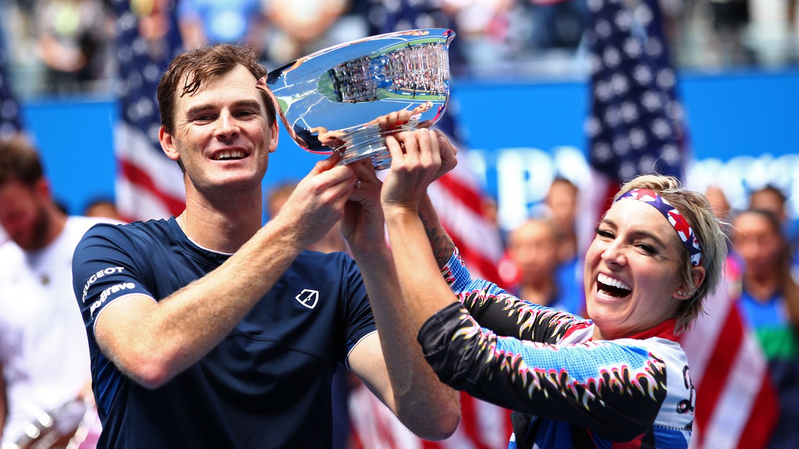 Jamie Murray and Bethanie Mattek-Sands win US Open mixed doubles title | Tennis News | Sky Sports