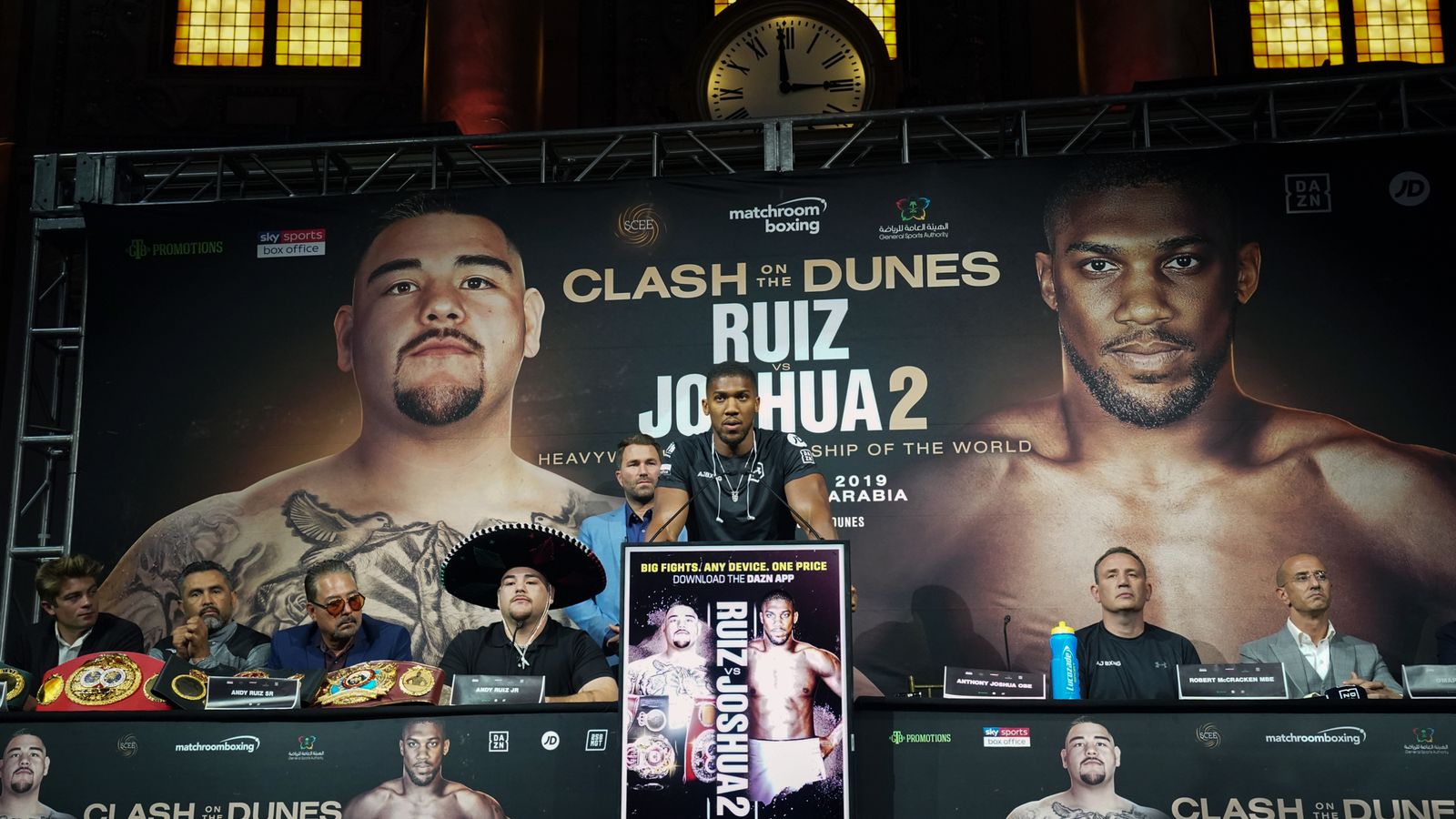 Ruiz Jr vs Joshua II: Anthony Joshua says 'stopping isn’t in my DNA' as ...