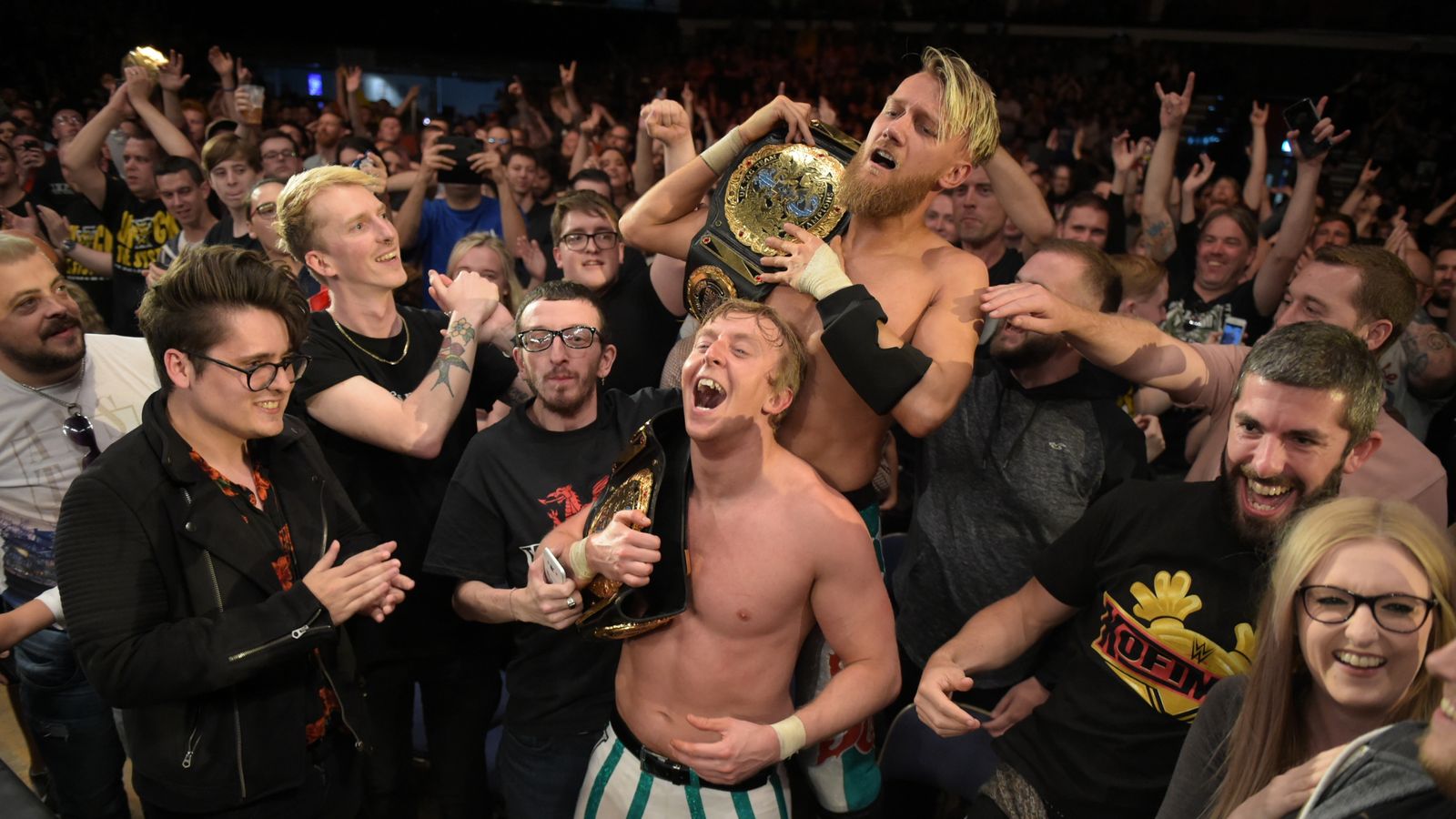 WWE crowns first Welsh champions at NXT UK TakeOver event in Cardiff ...