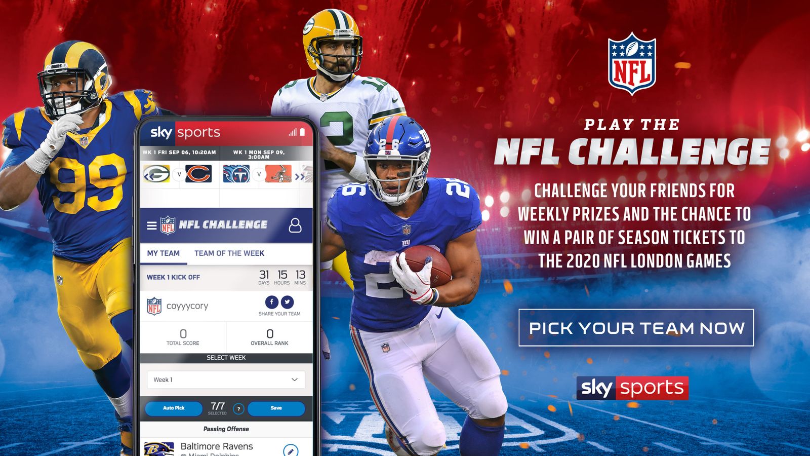 How to play the NFL Challenge | NFL News | Sky Sports