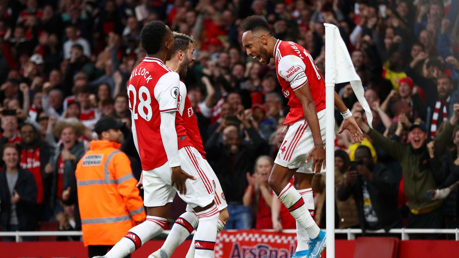 Arsenal 3-2 Aston Villa: Pierre-Emerick Aubameyang strike seals ...