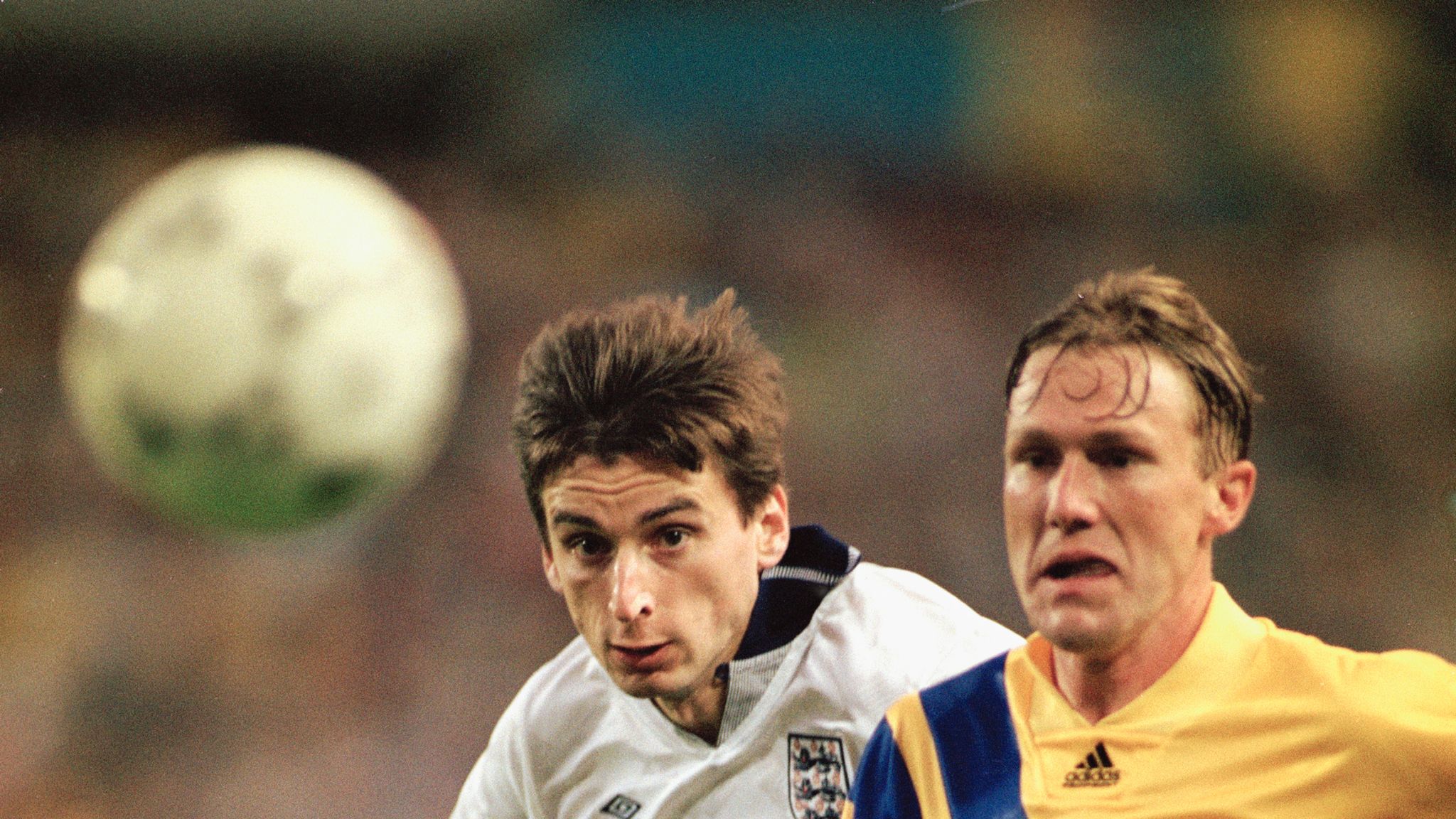 Alan Smith reminds us of his first and last appearance for England ...