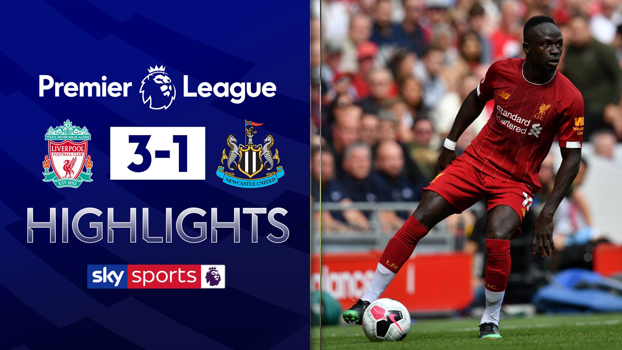 Liverpool 3 1 Newcastle Match Report And Highlights