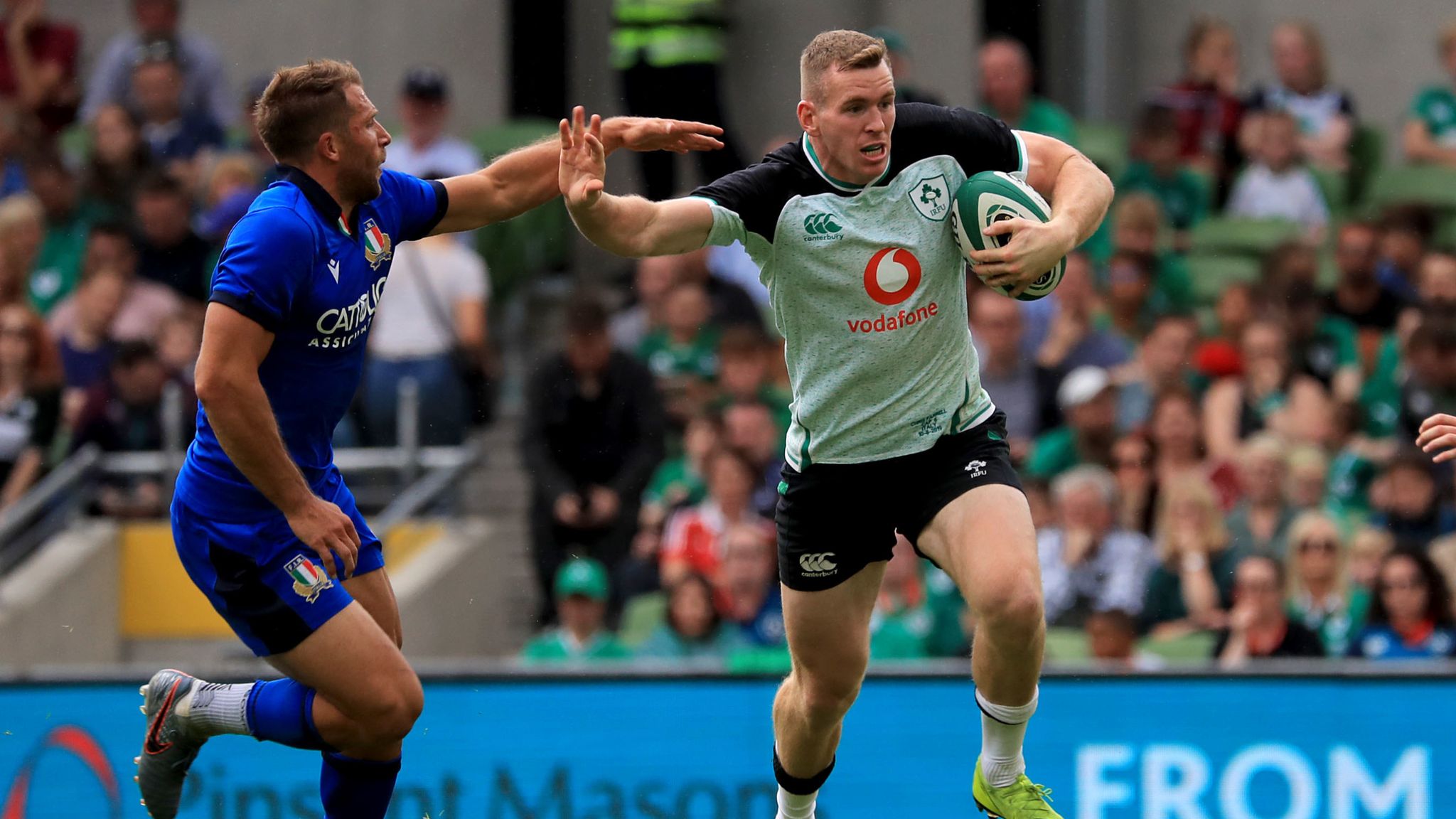 Ireland centre Chris Farrell defends project players in Rugby World Cup ...