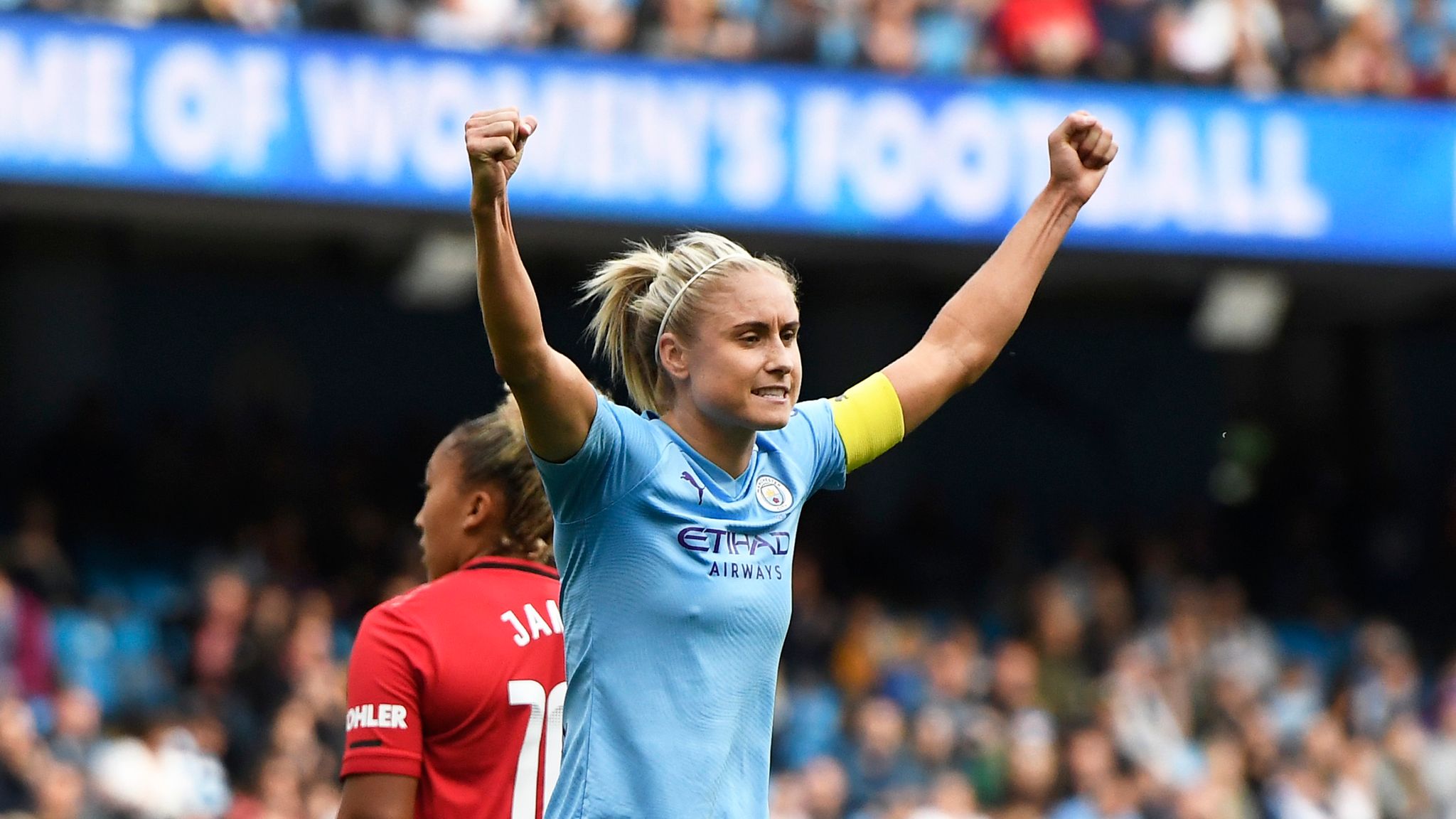 Man City Women 1-0 Man Utd Women: Caroline Weir seals historic derby ...