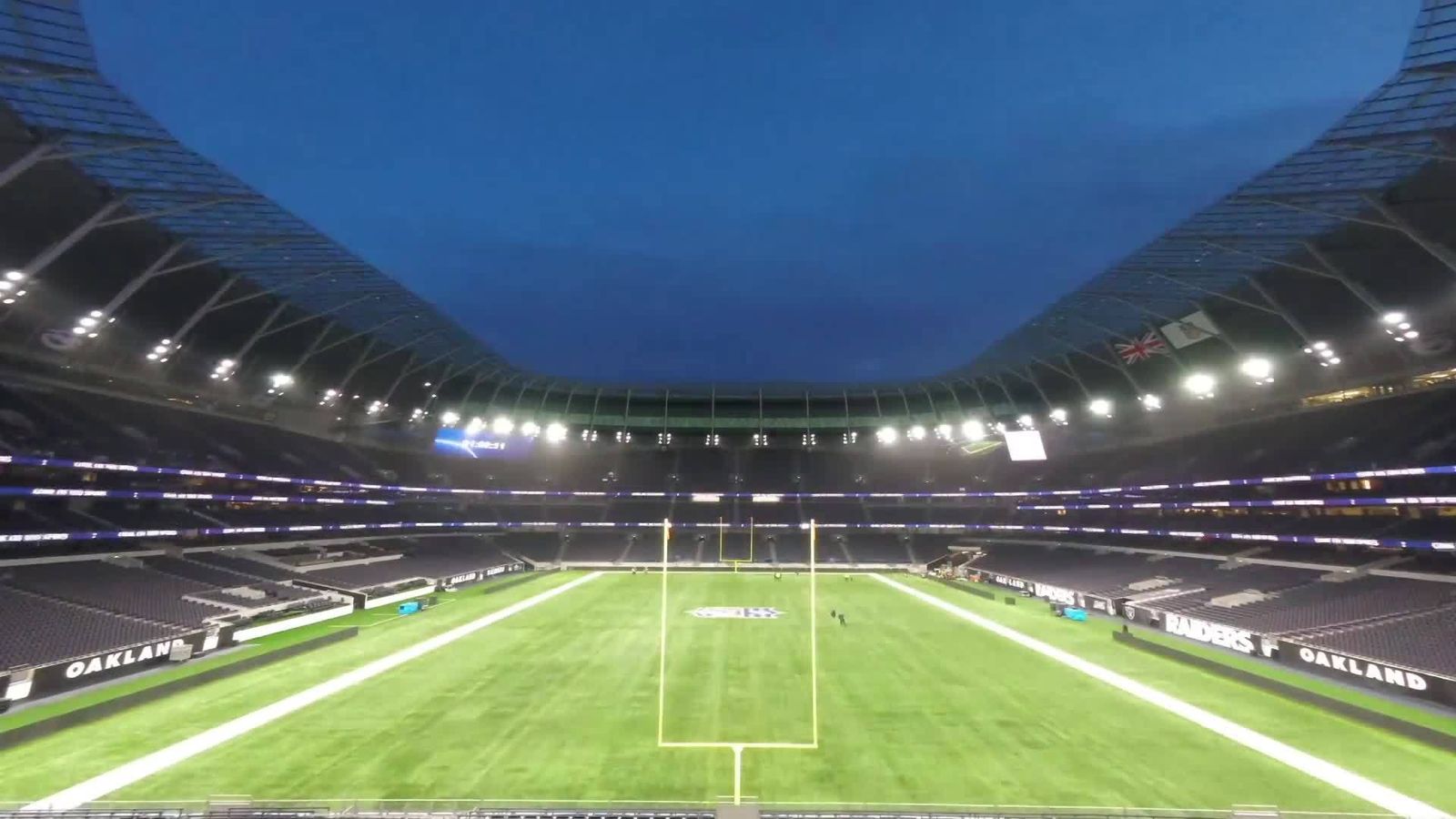 Spurs' incredible NFL stadium transformation | NFL News | Sky Sports