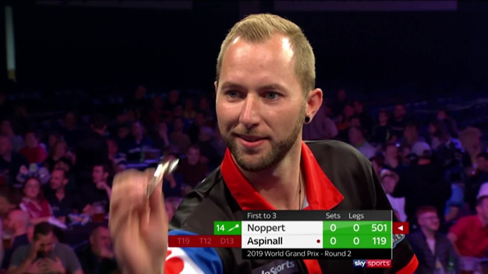 Noppert makes shocking start to match | Darts News | Sky Sports