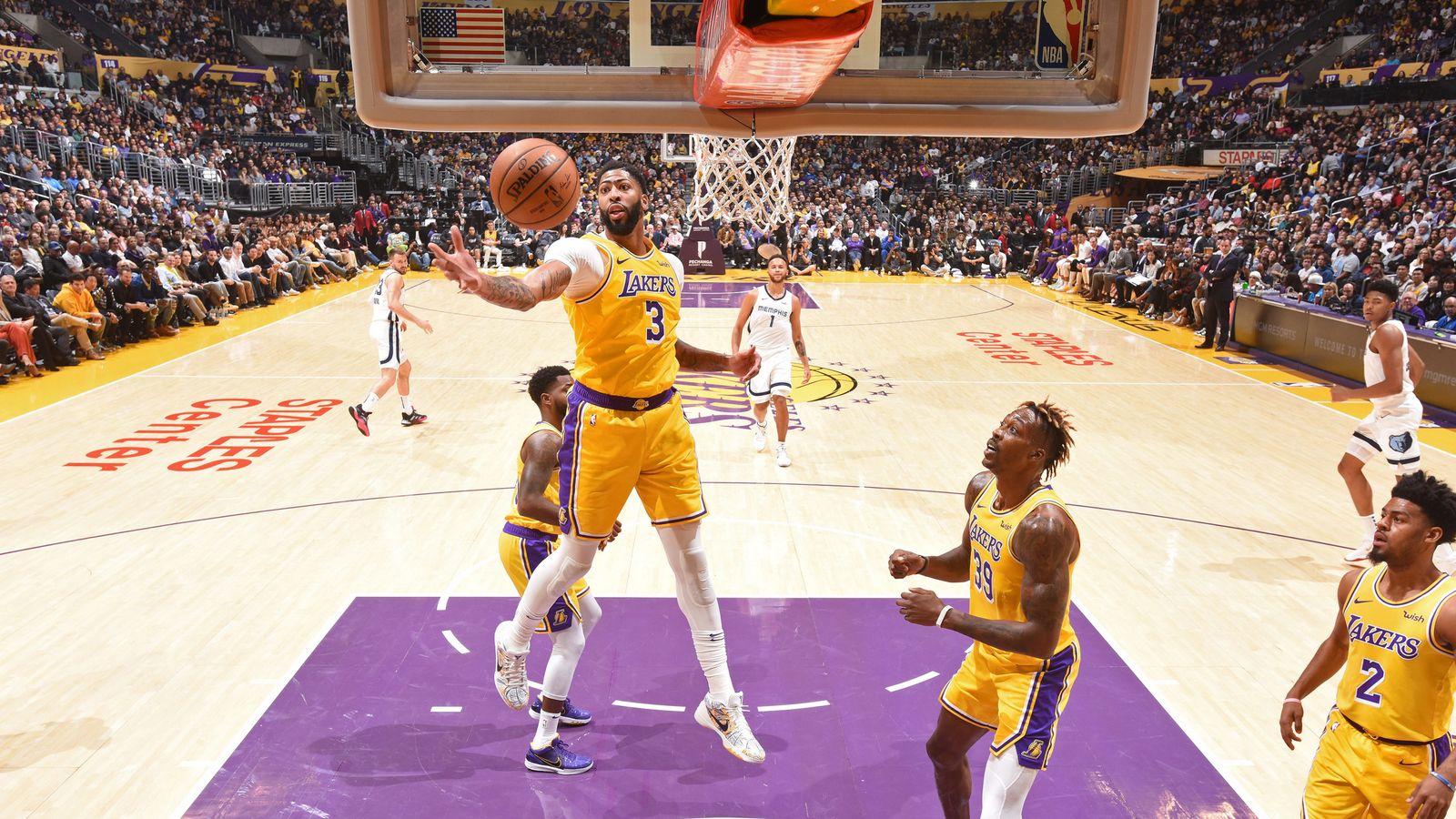 Anthony Davis scores 40 points as Lakers thrash Grizzlies | NBA News ...