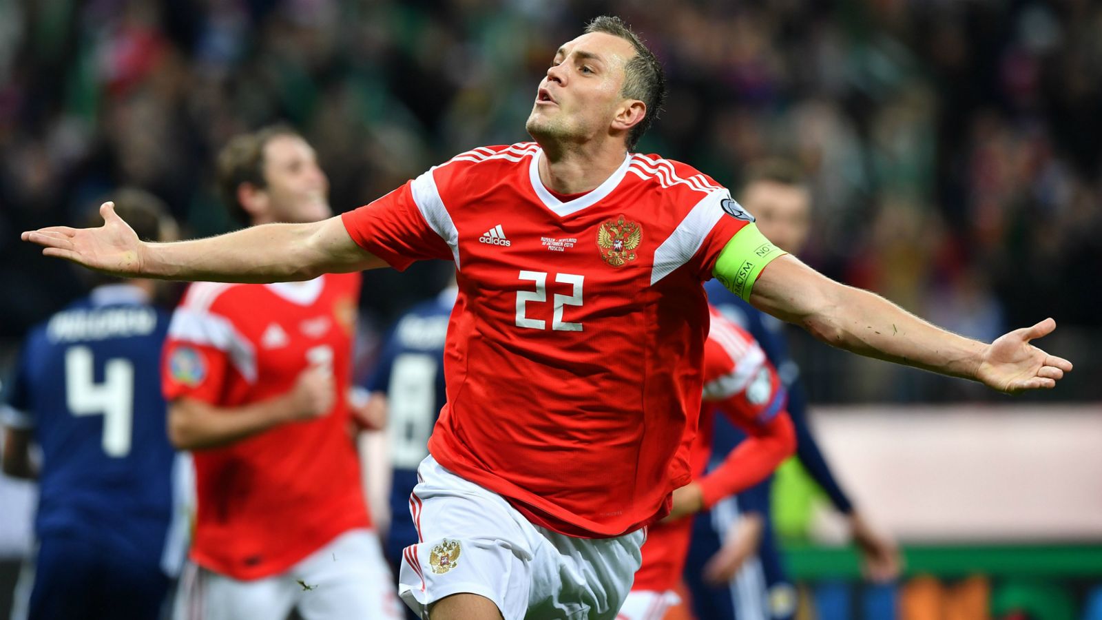 Russia 4-0 Scotland: Steve Clarke's men suffer second-half collapse in ...