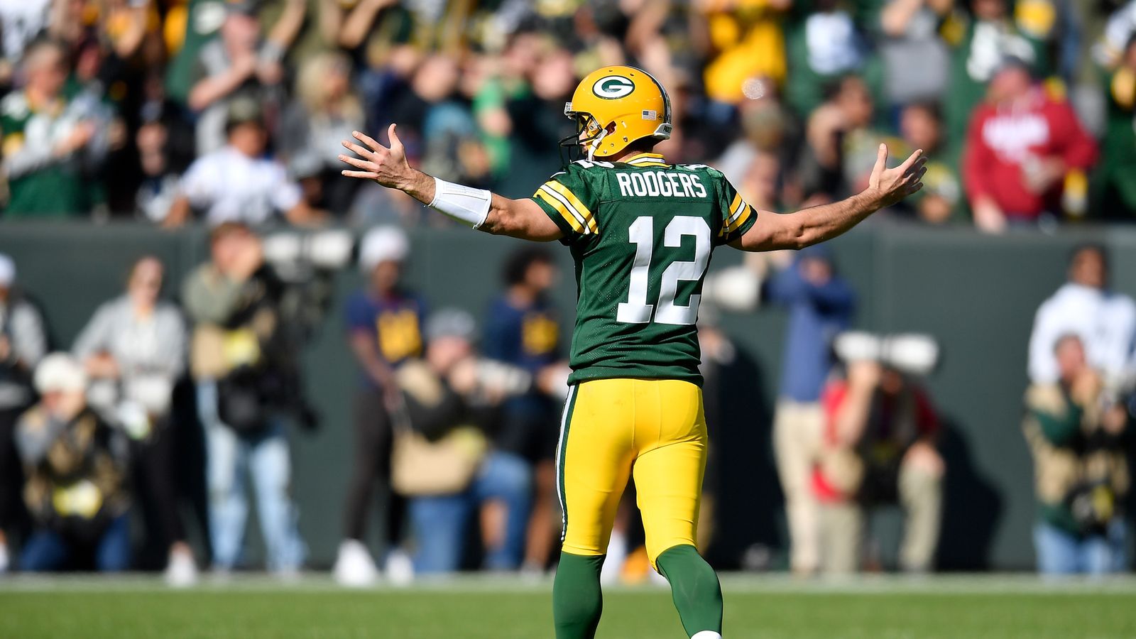 Aaron Rodgers' best moments from spectacular six-touchdown day | NFL ...