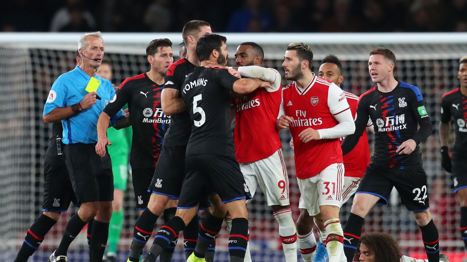 Arsenal 2-2 Crystal Palace: Gunners held as VAR takes centre stage at ...